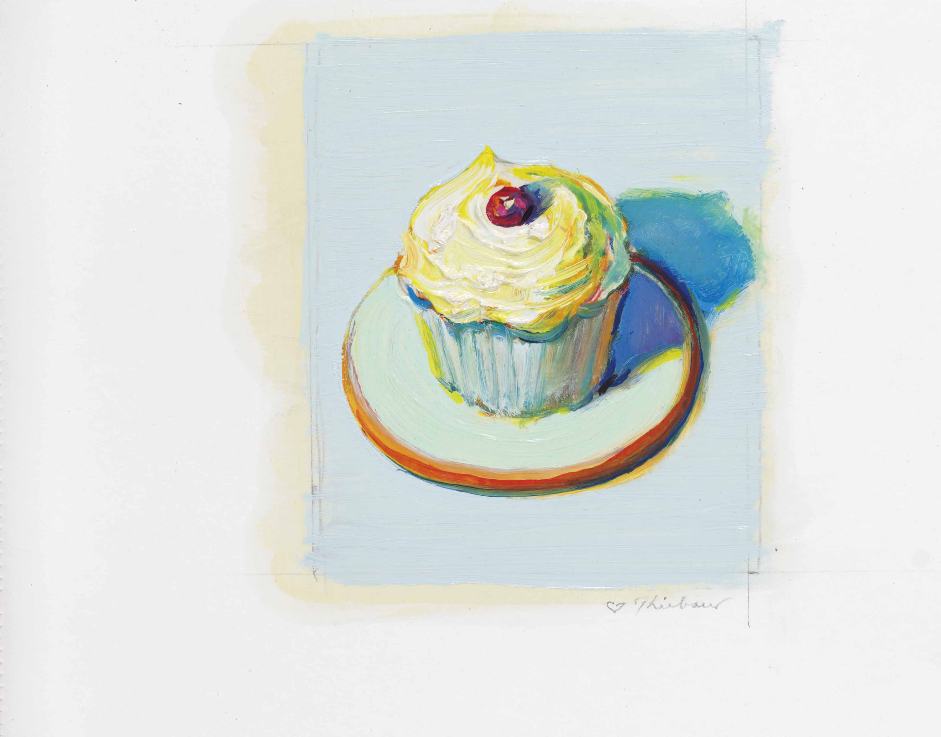 Happy Birthday Wayne Thiebaud Cupcakes Thiebaud's Cakes: One The