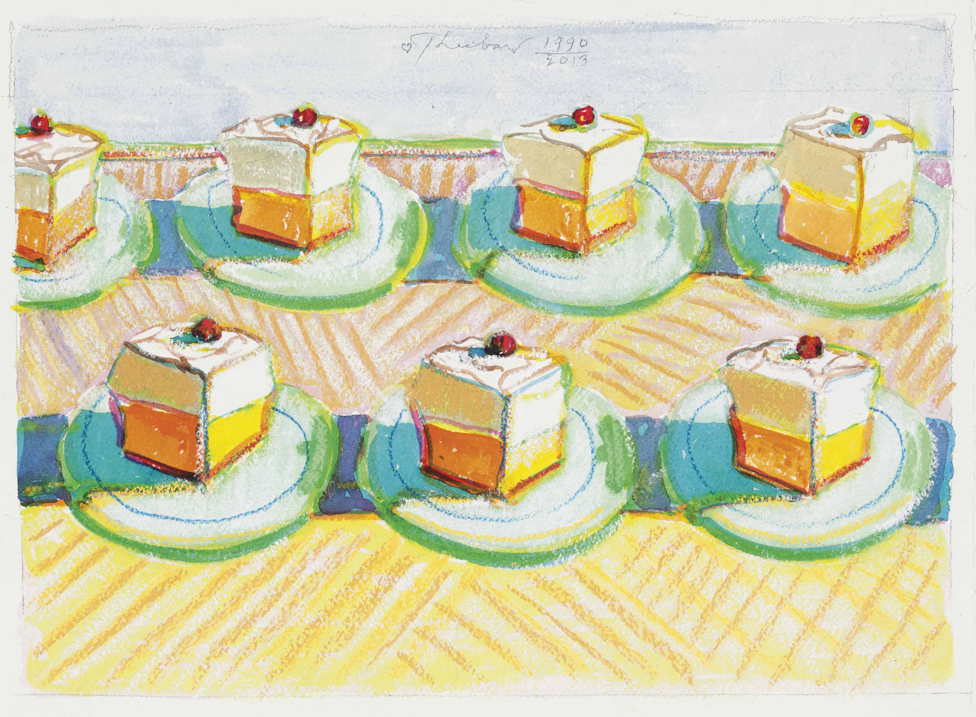 Wayne Thiebaud (b. 1920)