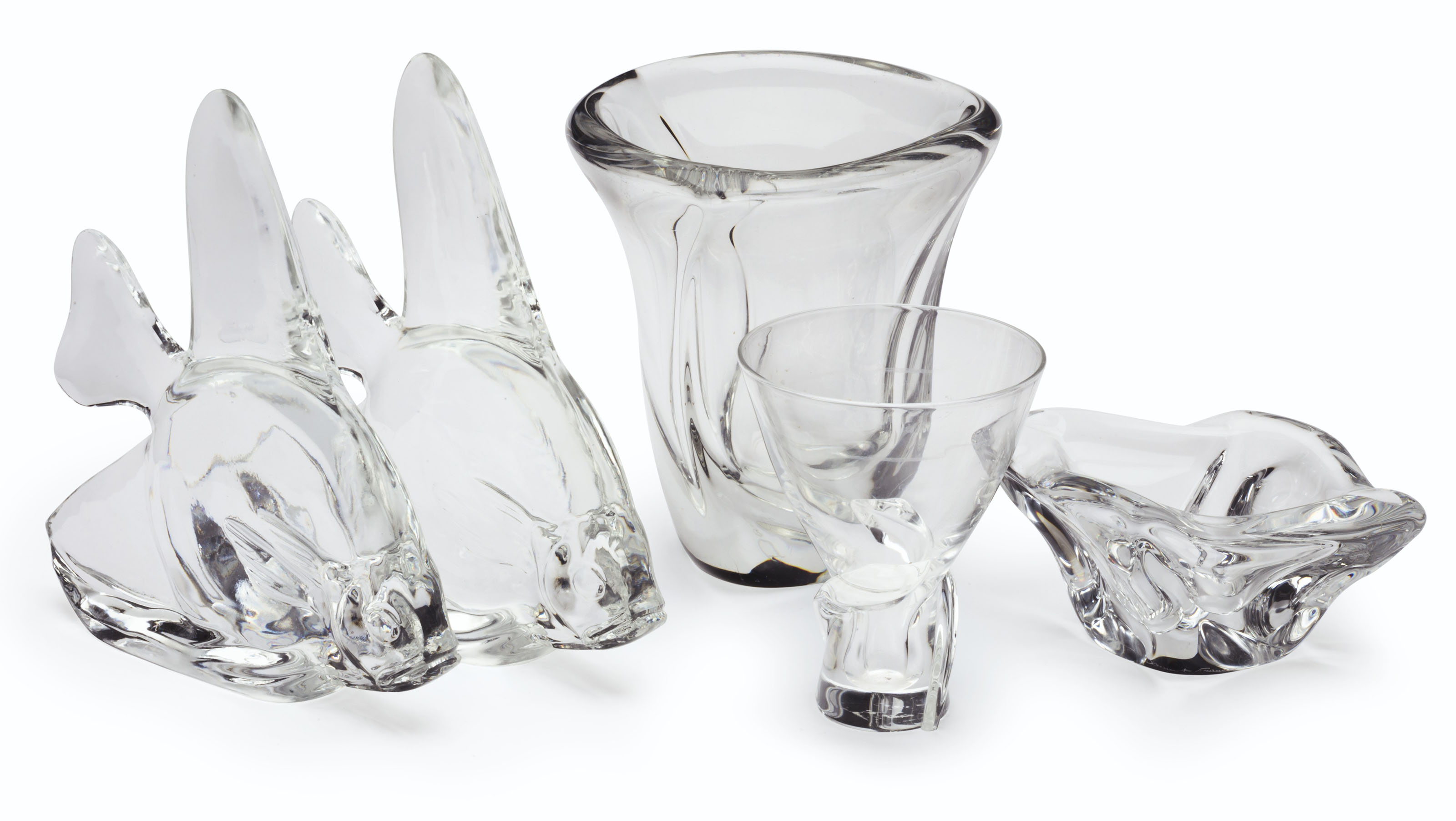 A COLLECTION OF AMERICAN AND FRENCH GLASS WARES, | Christie’s