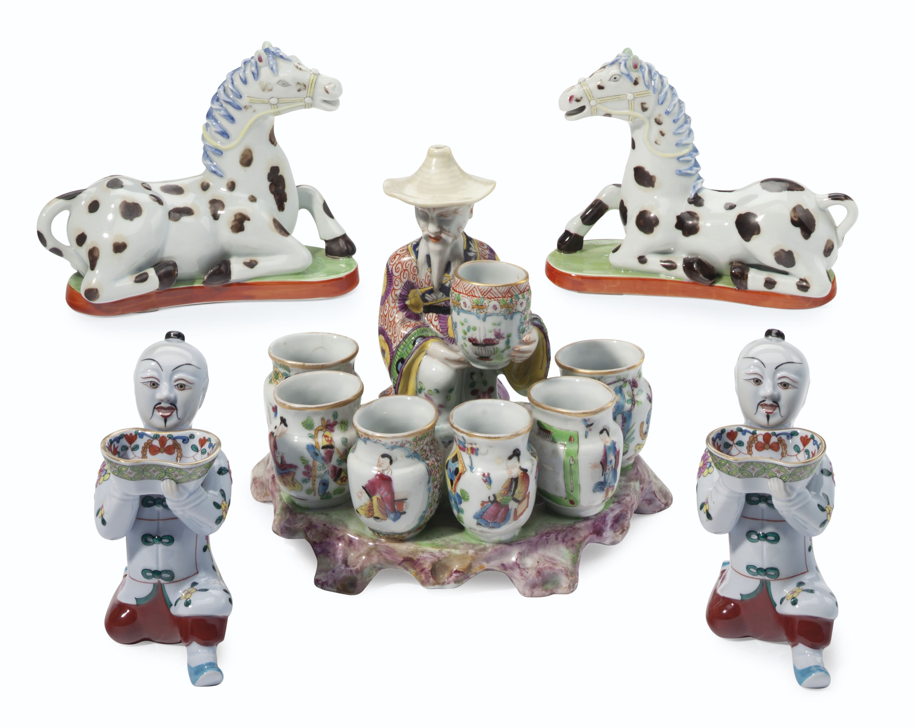 A COLLECTION OF CHINESE EXPORT-STYLE PORCELAIN FIGURES, | Christie’s