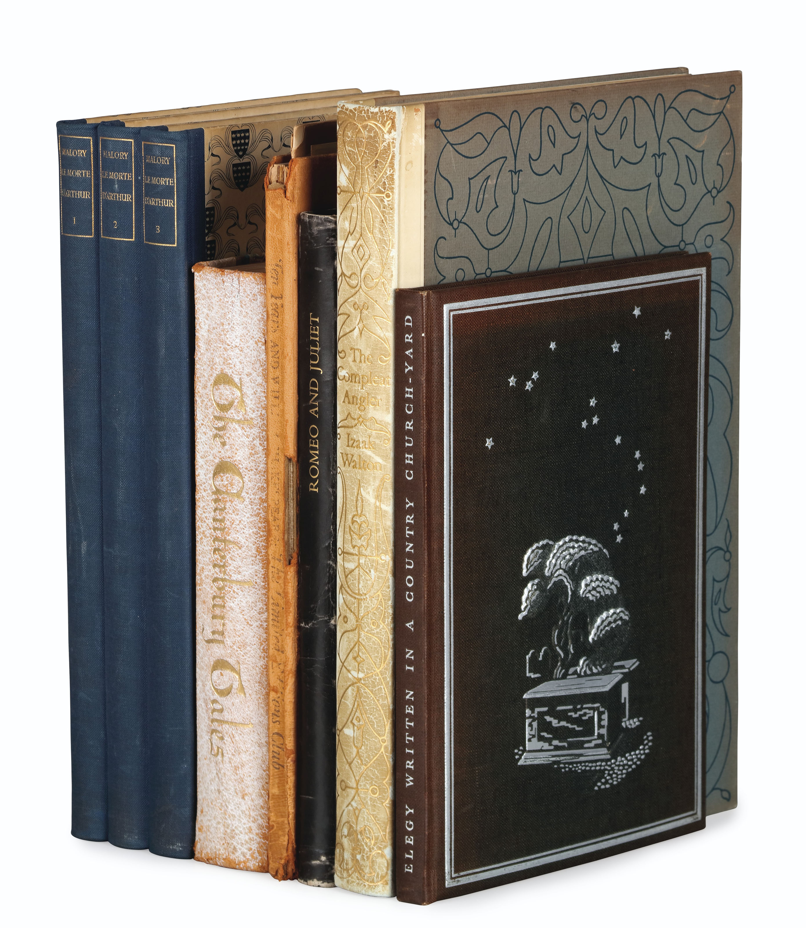 A GROUP OF BOOKS in 8 VOLUMES OF ENGLISH LITERATURE, Limited Editions ...