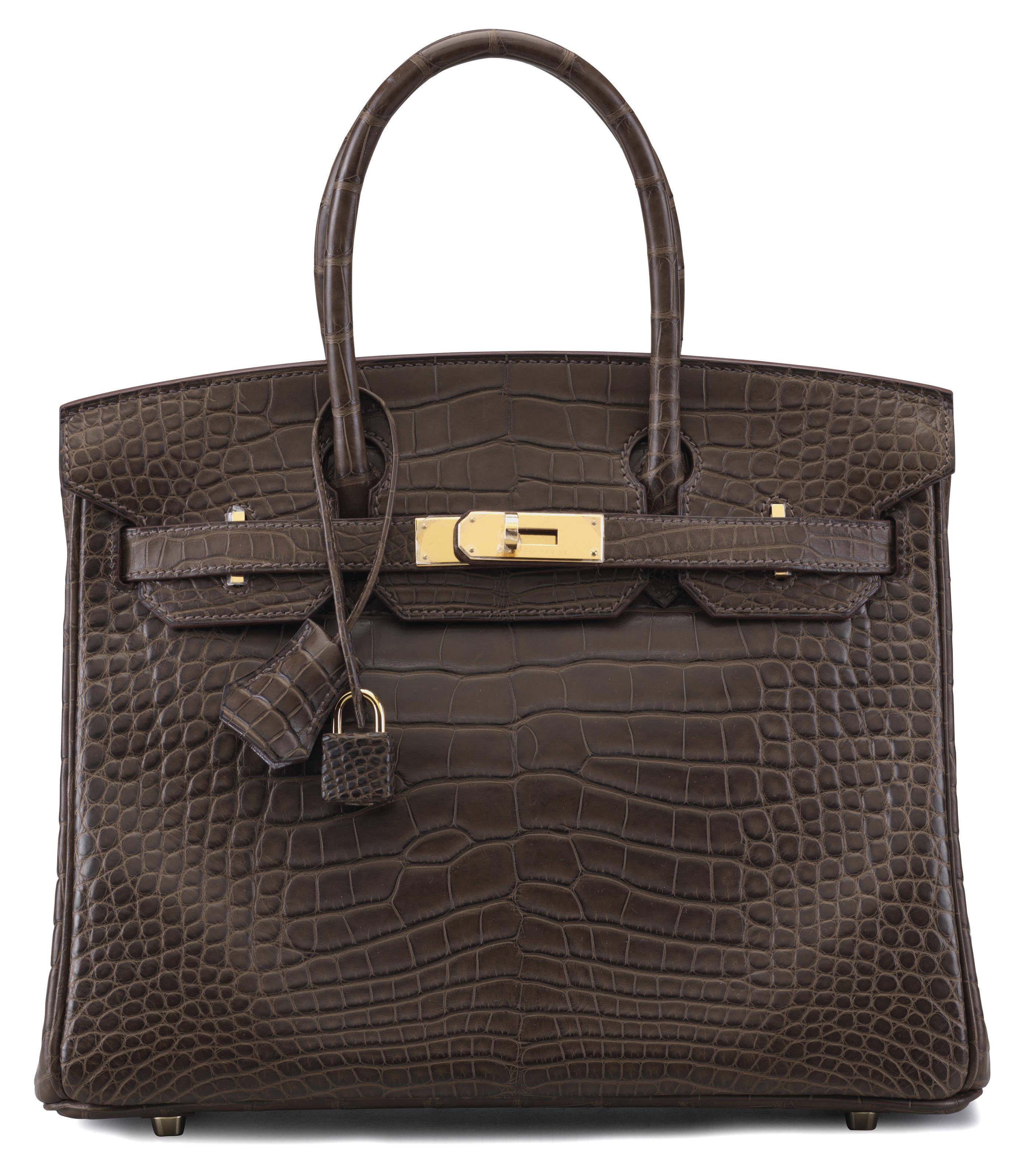 A MATTE GRIS ELEPHANT ALLIGATOR BIRKIN 30 BAG, HERMÈS, 2015 | Christie’s