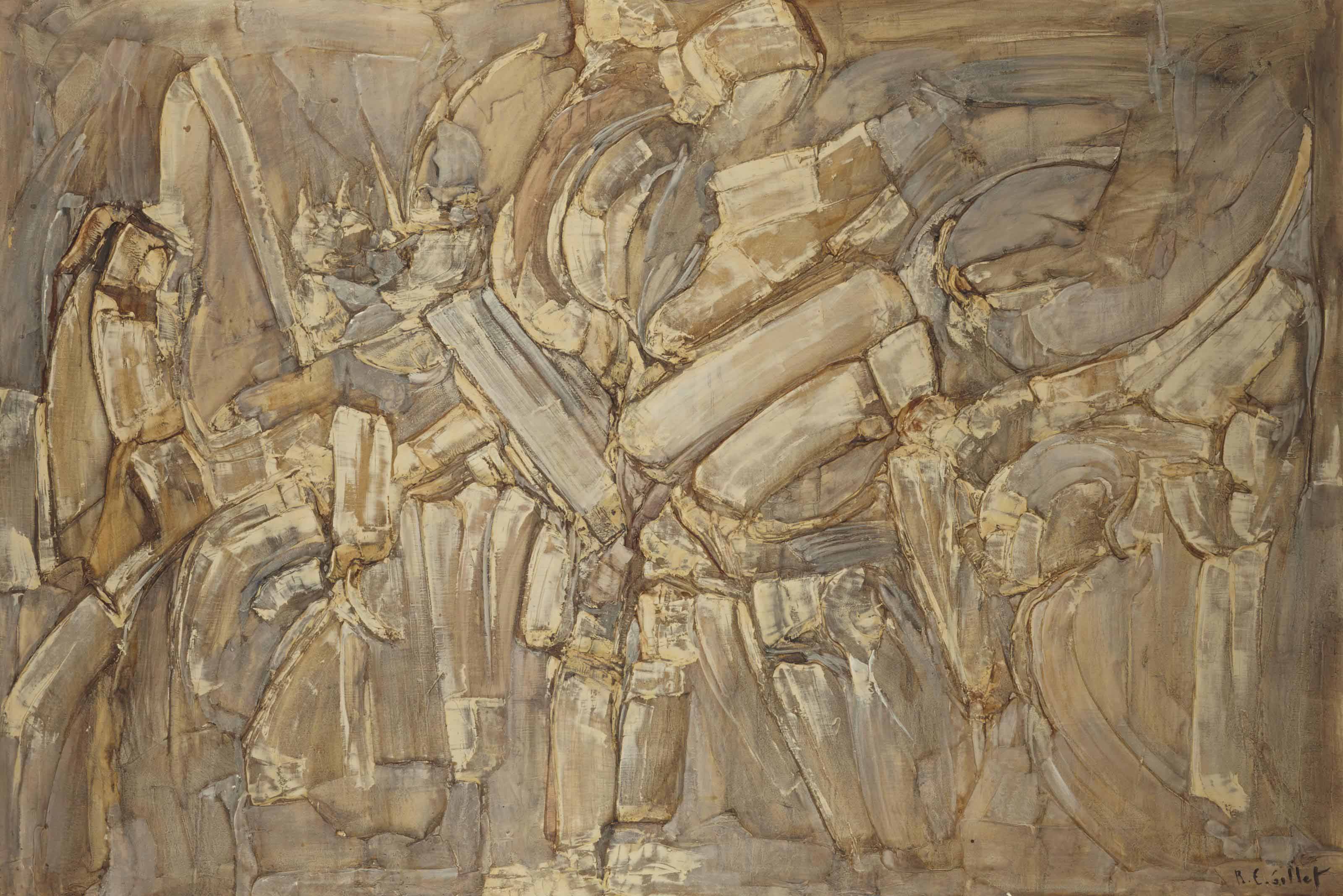 *Roger-Edgar GILLET (1924-2004) Sans - auctions & price archive