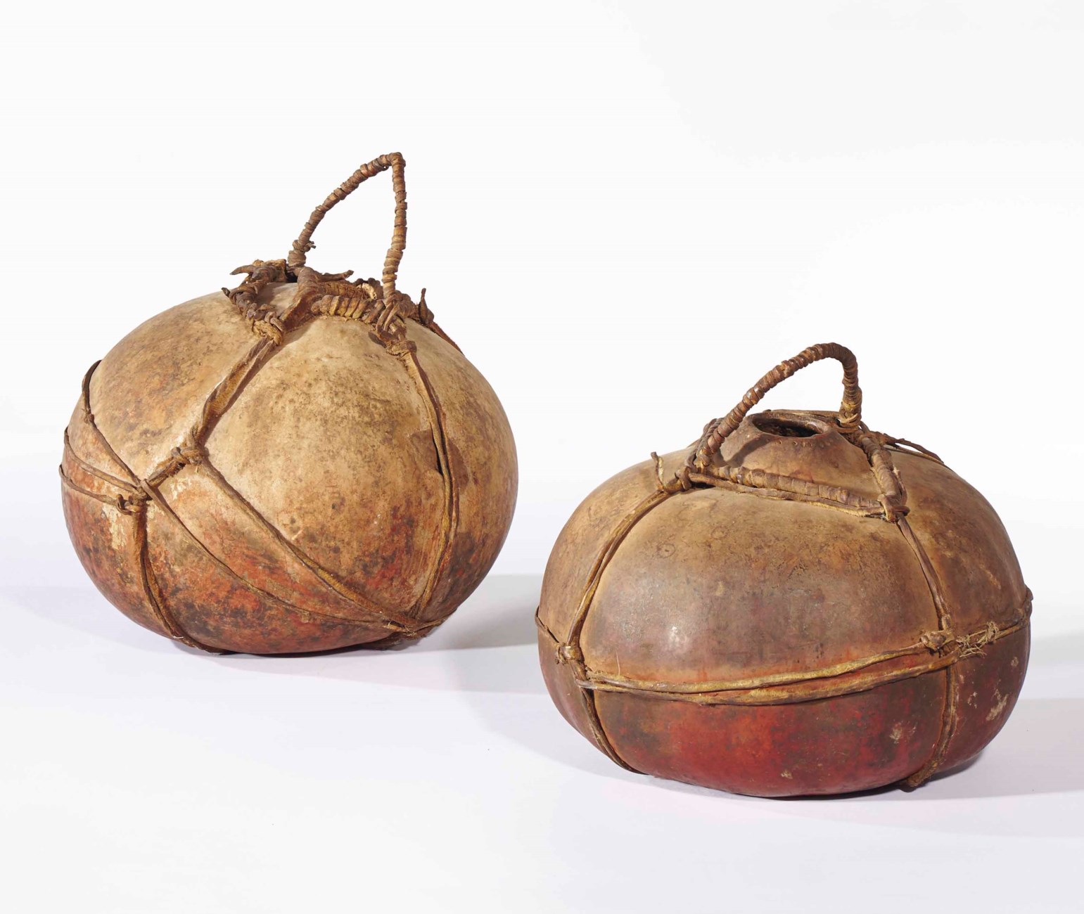 Deux calebasses Two calabashs, République Démocratique du Congo ...