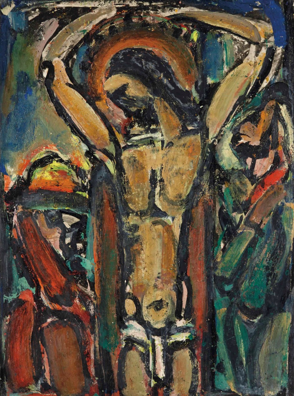 Georges Rouault (1871-1958), Christ à la colonne | Christie's