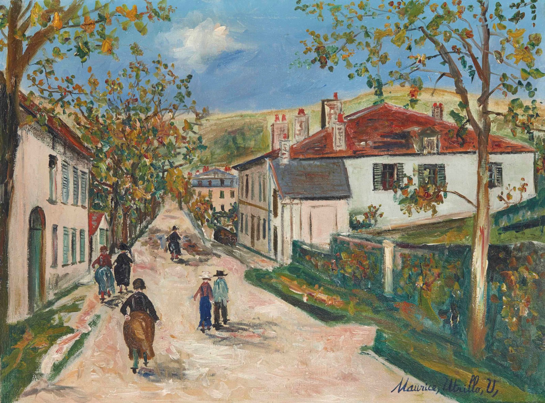 Maurice Utrillo (1883-1955), Châtillon-de-Michaille (Ain) | Christie's