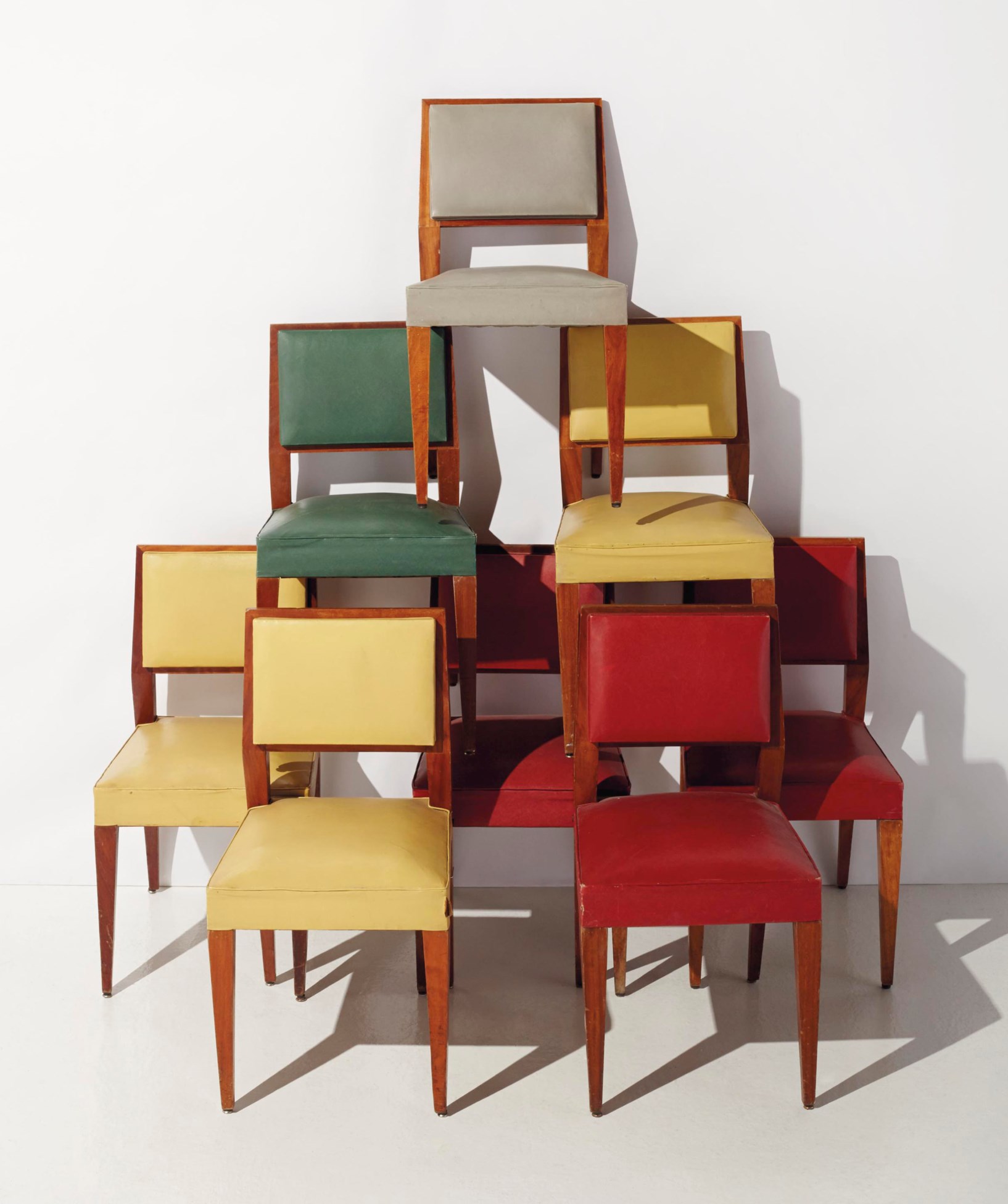 JACQUES QUINET 1918-1992, ENSEMBLE DE HUIT CHAISES, 1956 | Christie's
