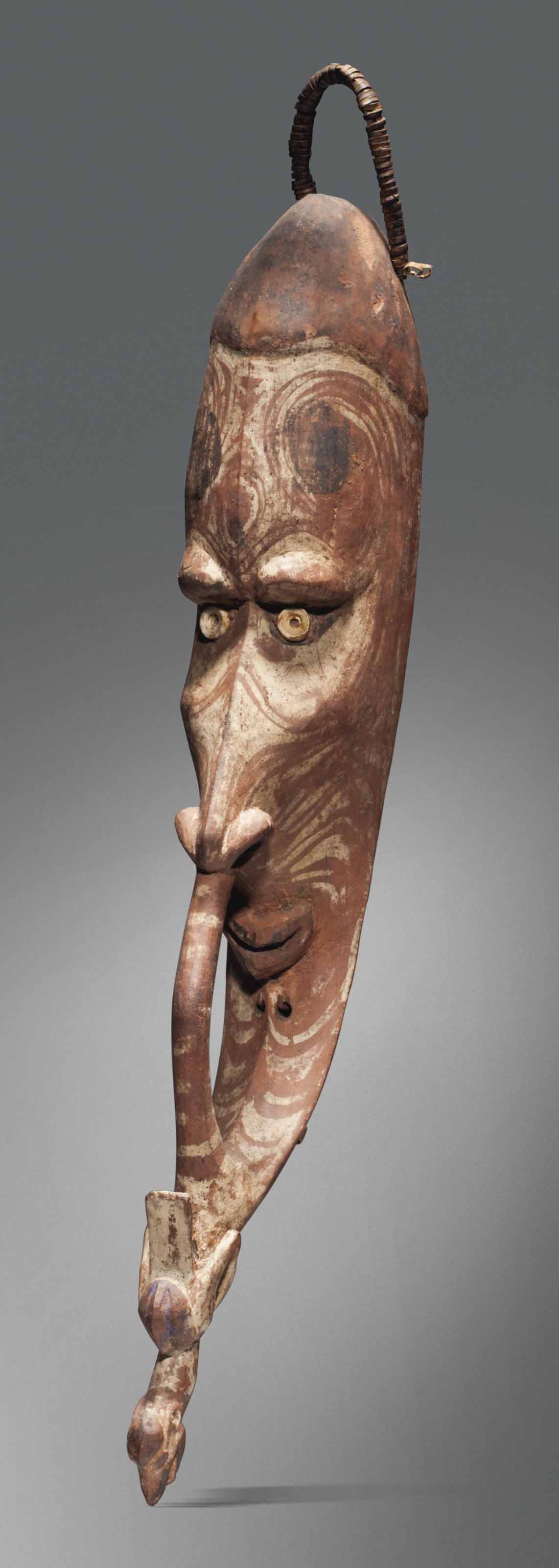 Masque Iatmul, mei Iatmul mask, mei - auctions & price archive