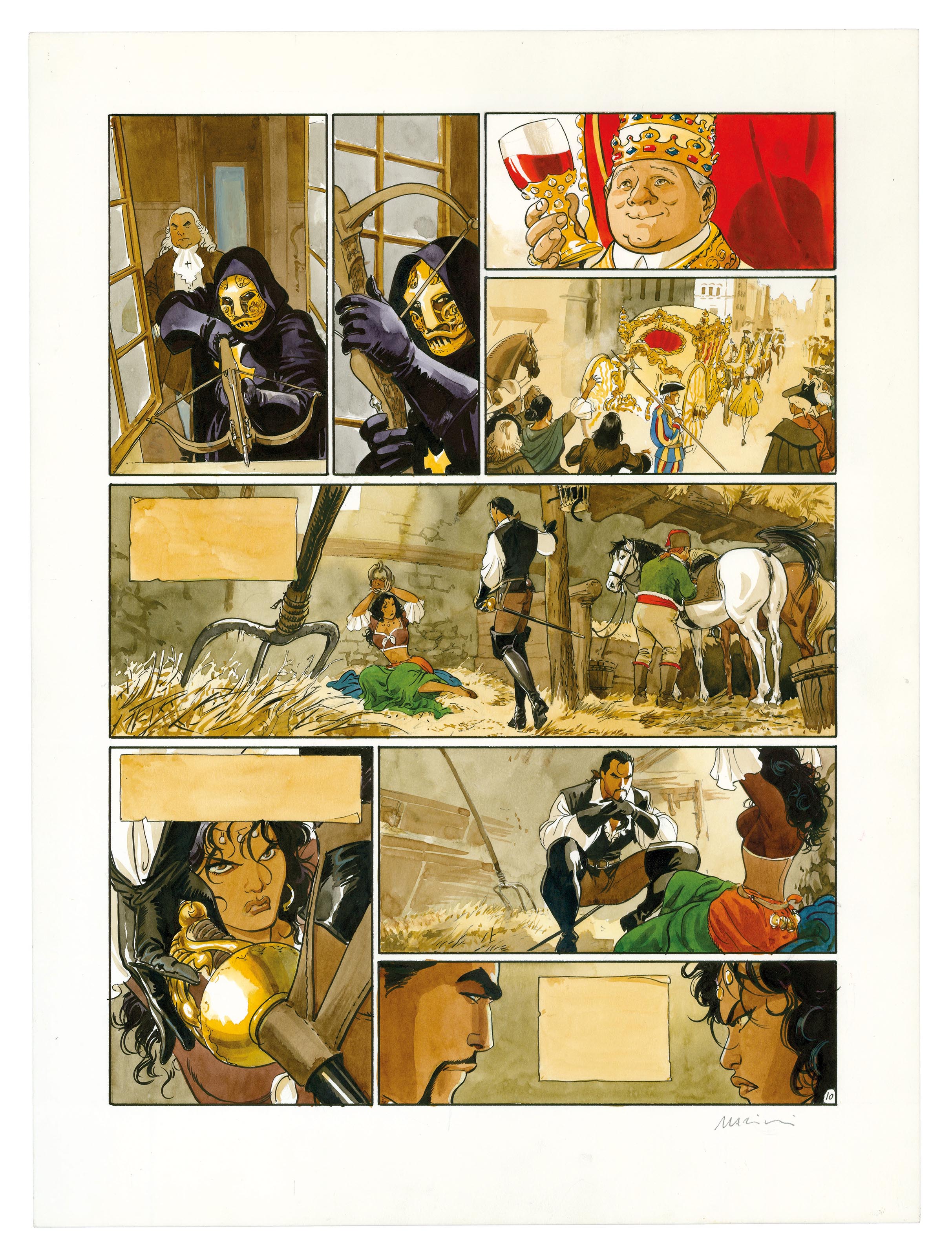 DESBERG, MARINI Le Scorpion - T8 - auctions & price archive