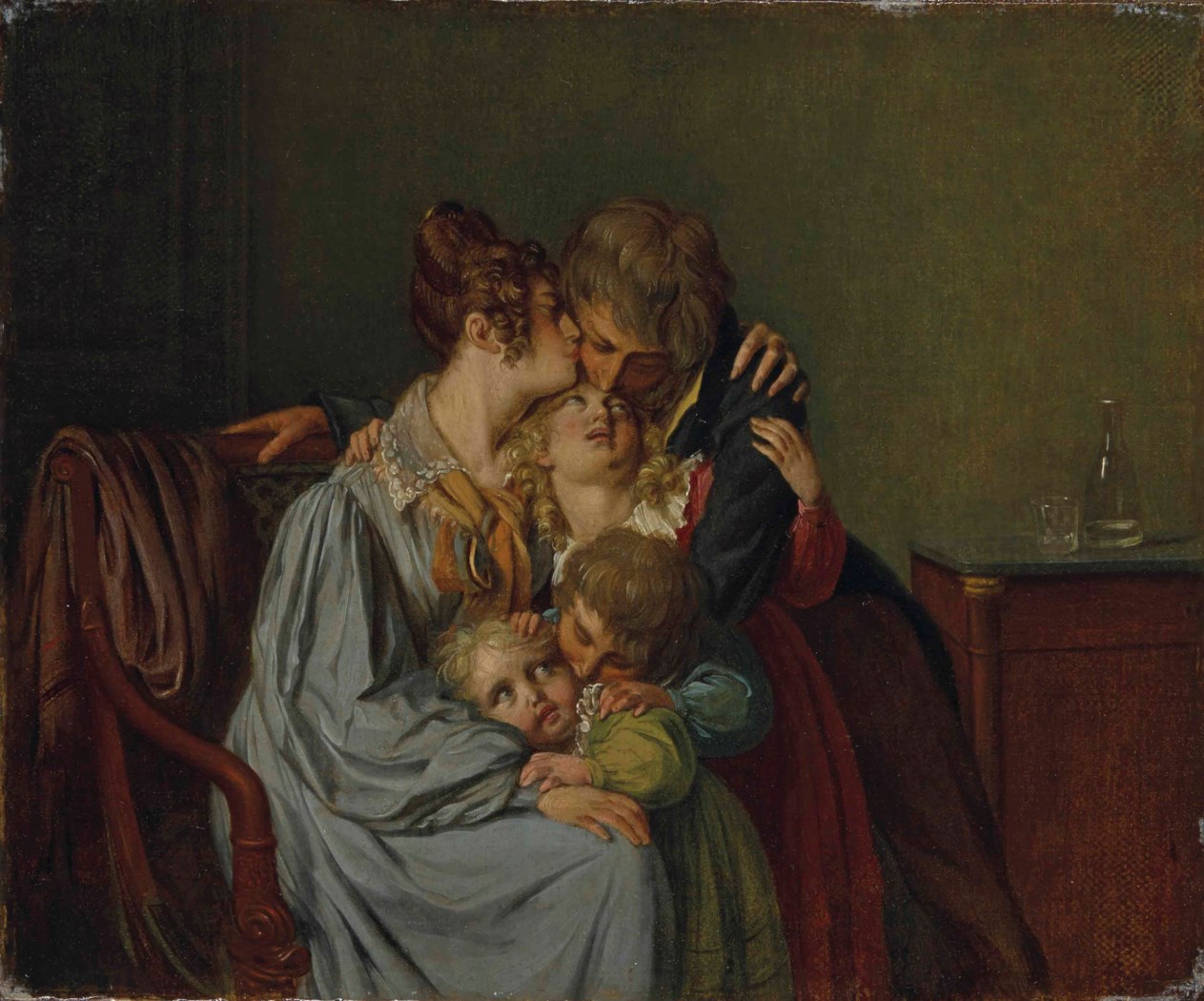 LOUIS-LÉOPOLD BOILLY (LA BASSÉE 1761-1845 PARIS), L'Heureuse famille ...