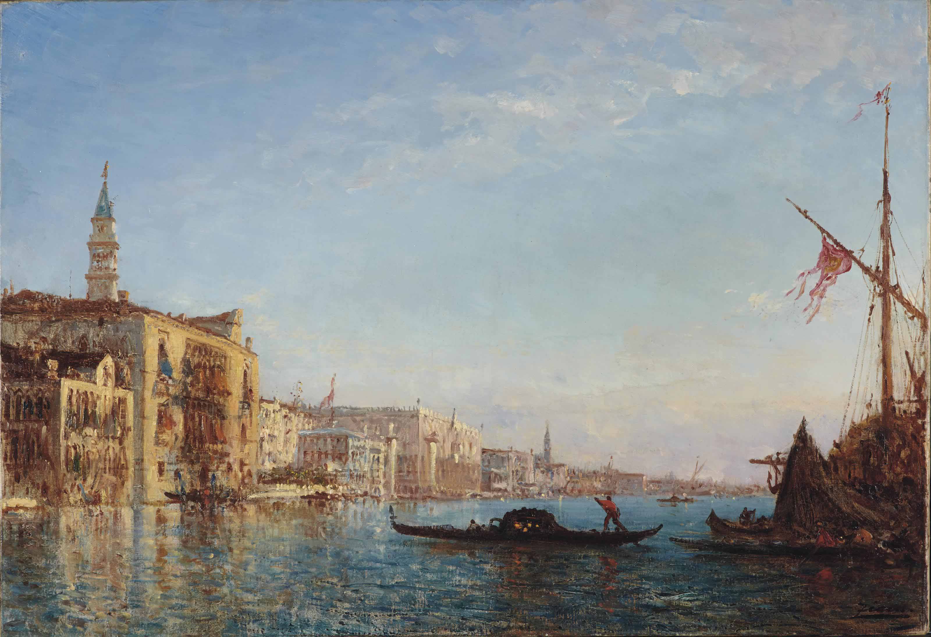 FÉLIX ZIEM (BEAUNE 1821-1911 PARIS)
