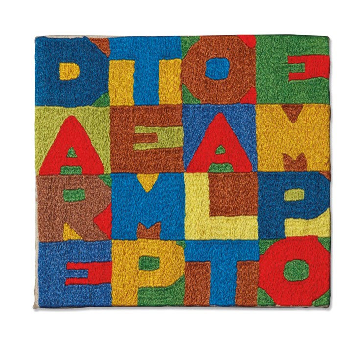 ALIGHIERO BOETTI (1940-1994), Dare tempo al tempo | Christie's