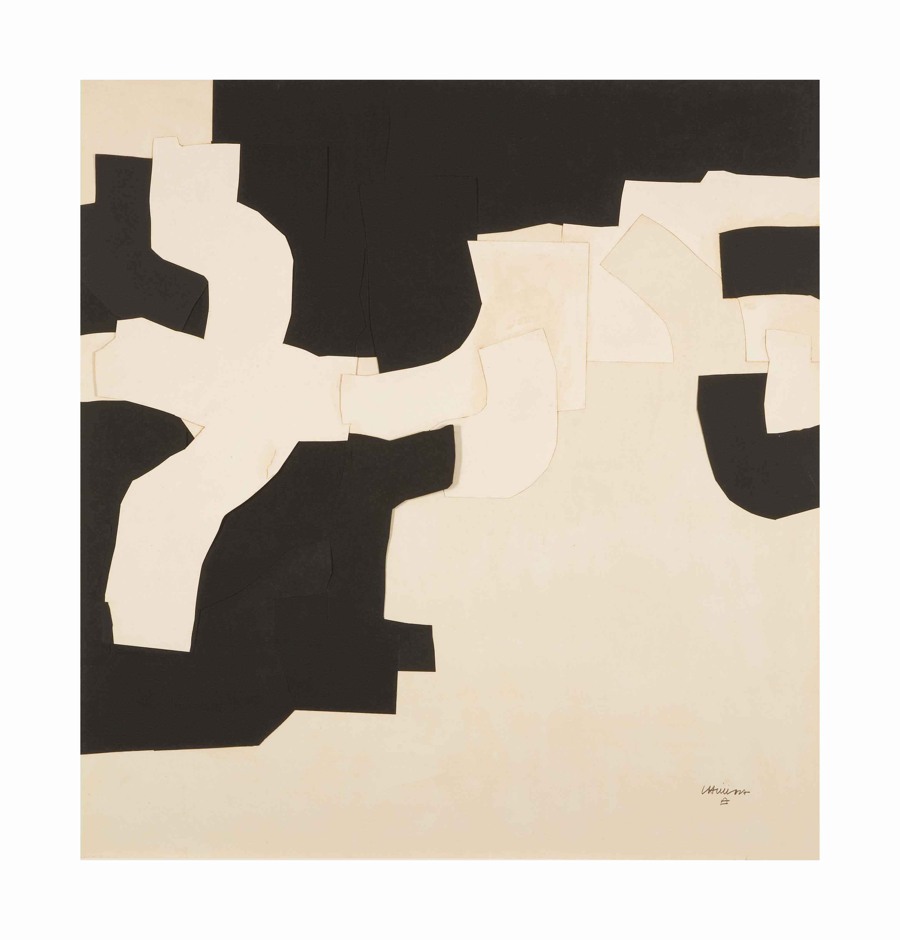 EDUARDO CHILLIDA (1924-2002) , Collage | Christie's