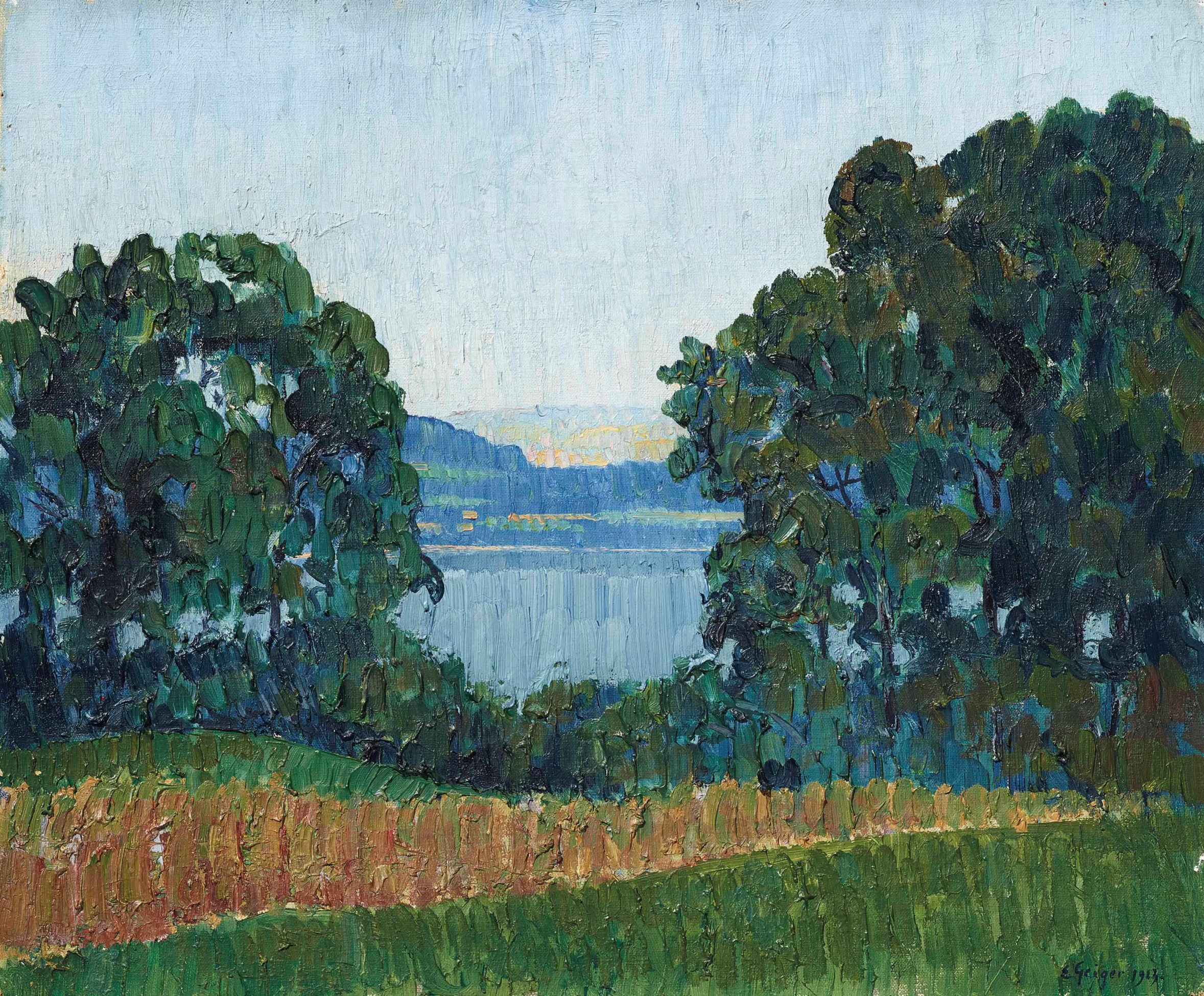 ERNST SAMUEL GEIGER (1876-1965), Abend, 1913 | Christie's