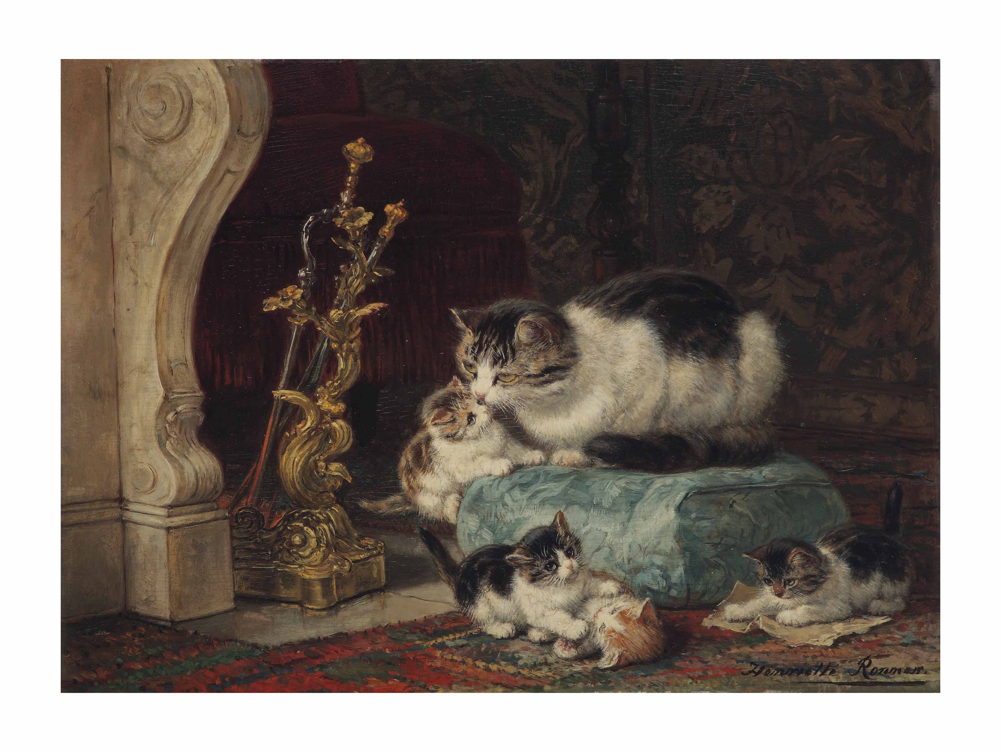 Henriette Ronner-Knip (1821-1909)