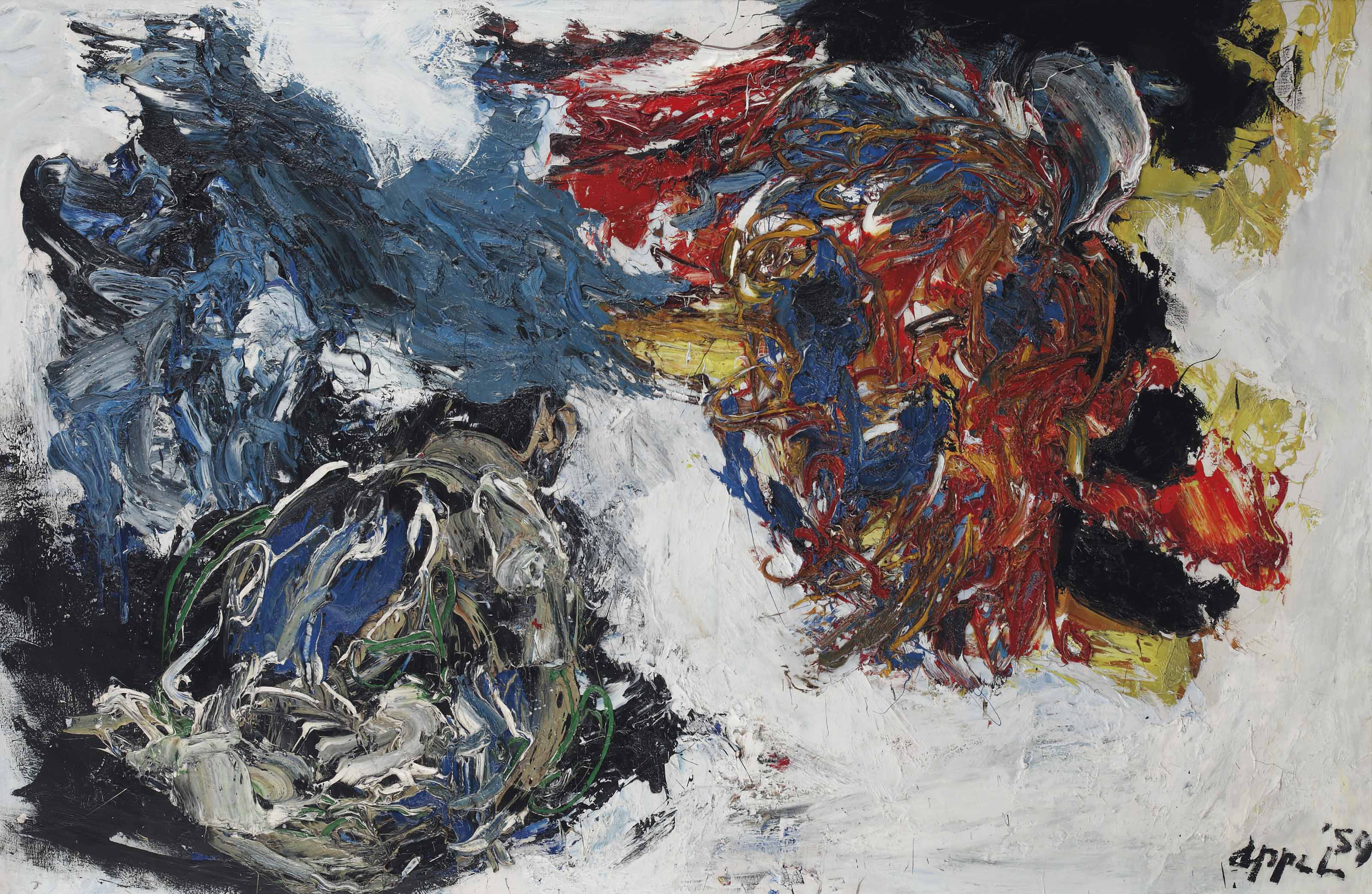 Karel Appel: Aktuelle Auktionen, Wertentwicklung und kostenlose ...