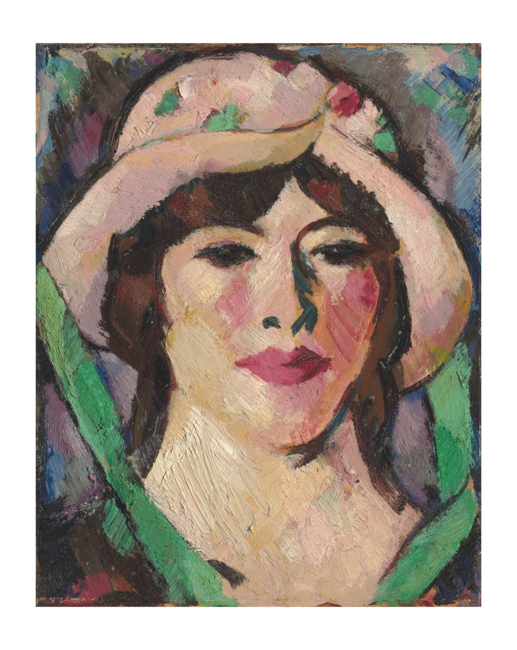 John Duncan Fergusson (1874-1961), Portrait of Margaret Morris | Christie's