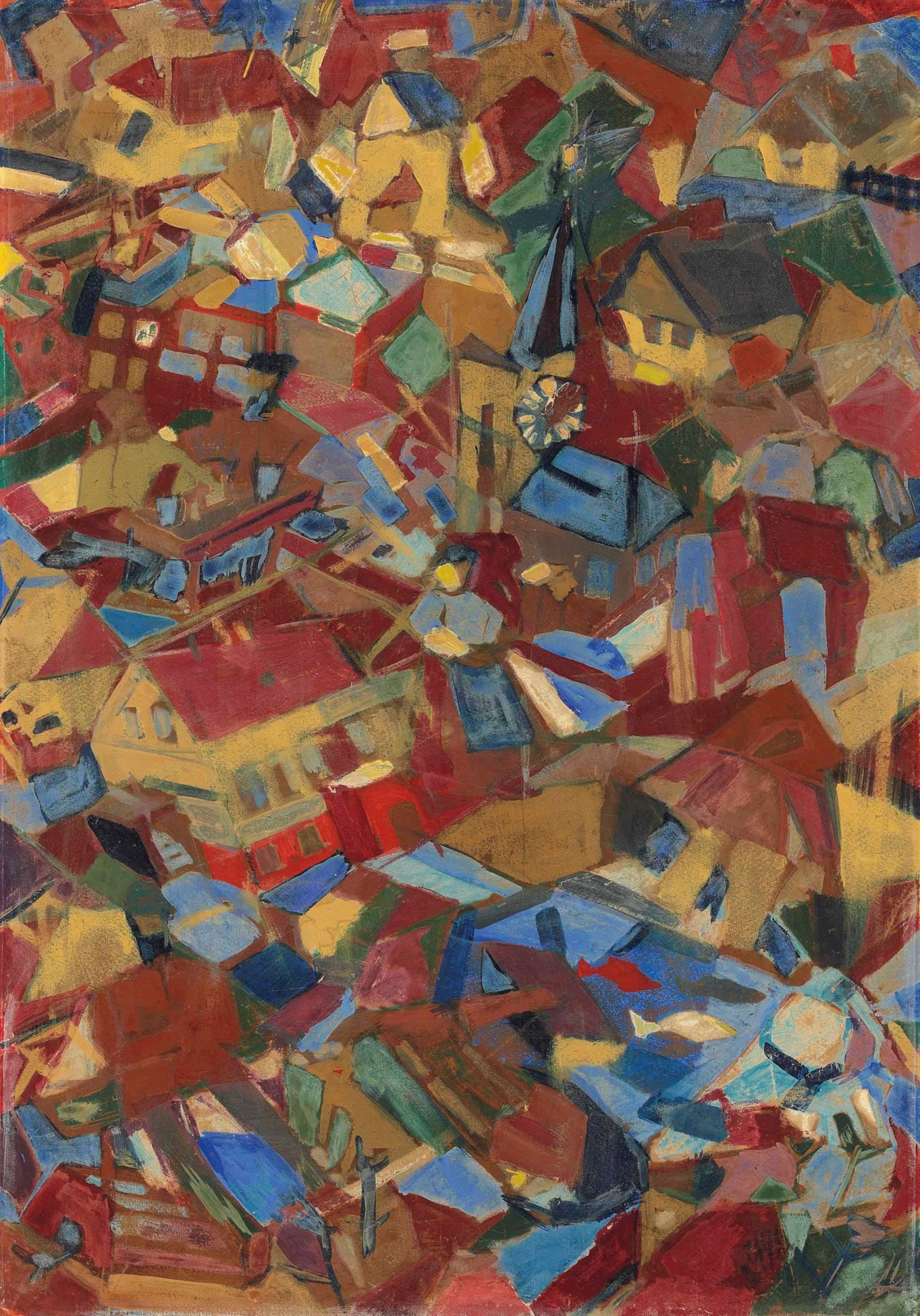 Paul Busch (1889-1974), Burschen, mein Dorf! | Christie's