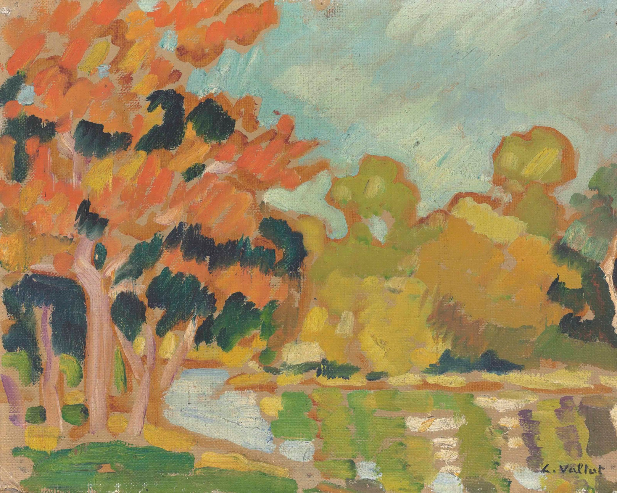 Louis Valtat (1869-1952), Le Bois de Boulogne | Christie's