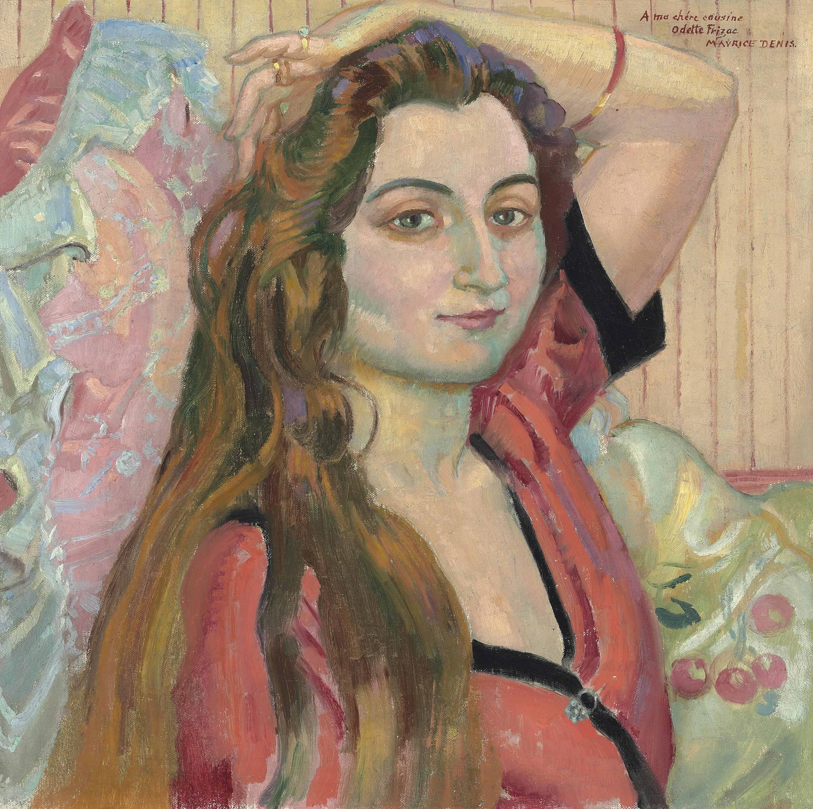 Maurice Denis (1870-1943) , Portrait d'Odette Frizac | Christie's