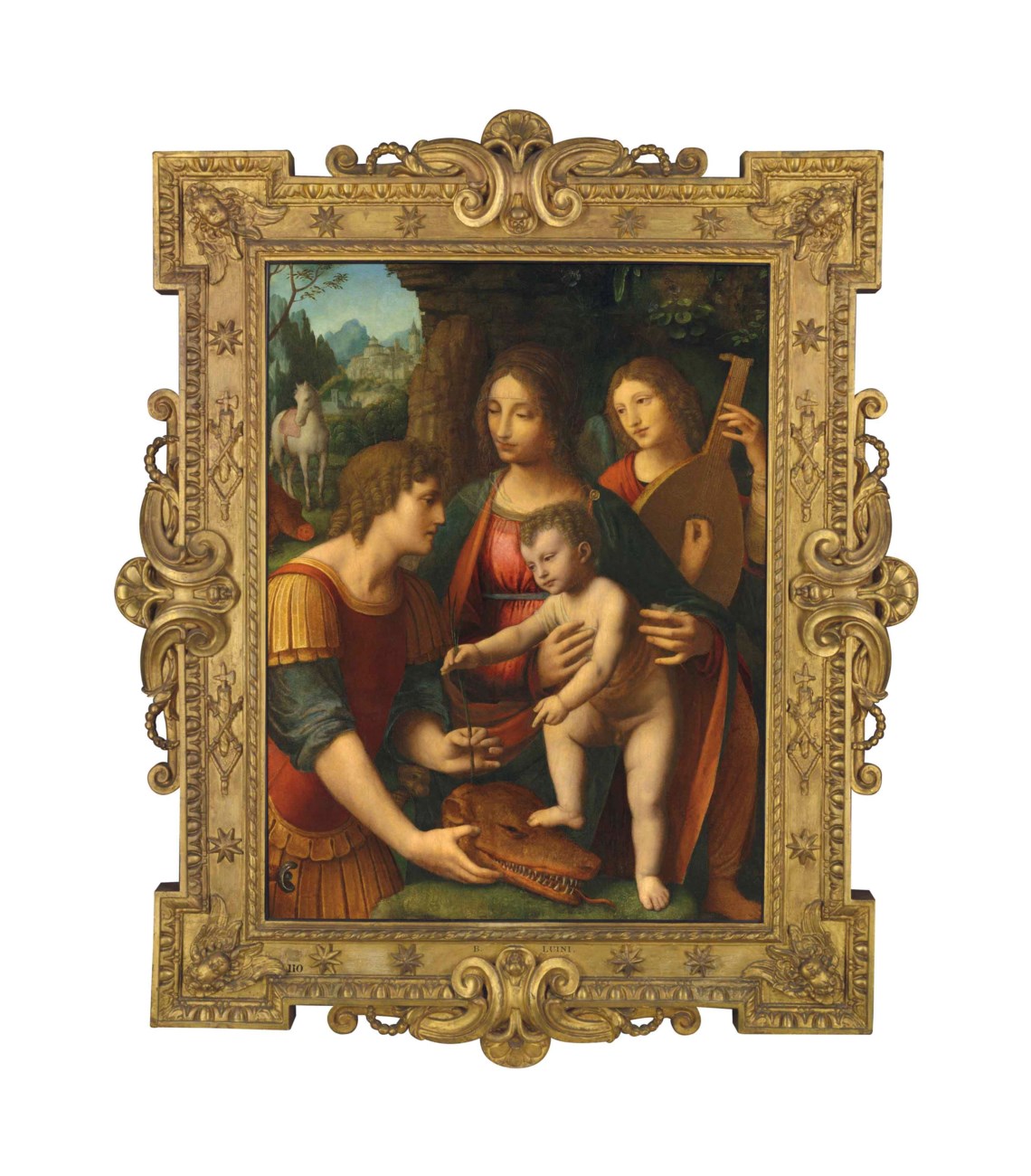 Bernardino Luini (Dumenza ?1480/85-1532 ?Lugano), The Madonna and Child ...