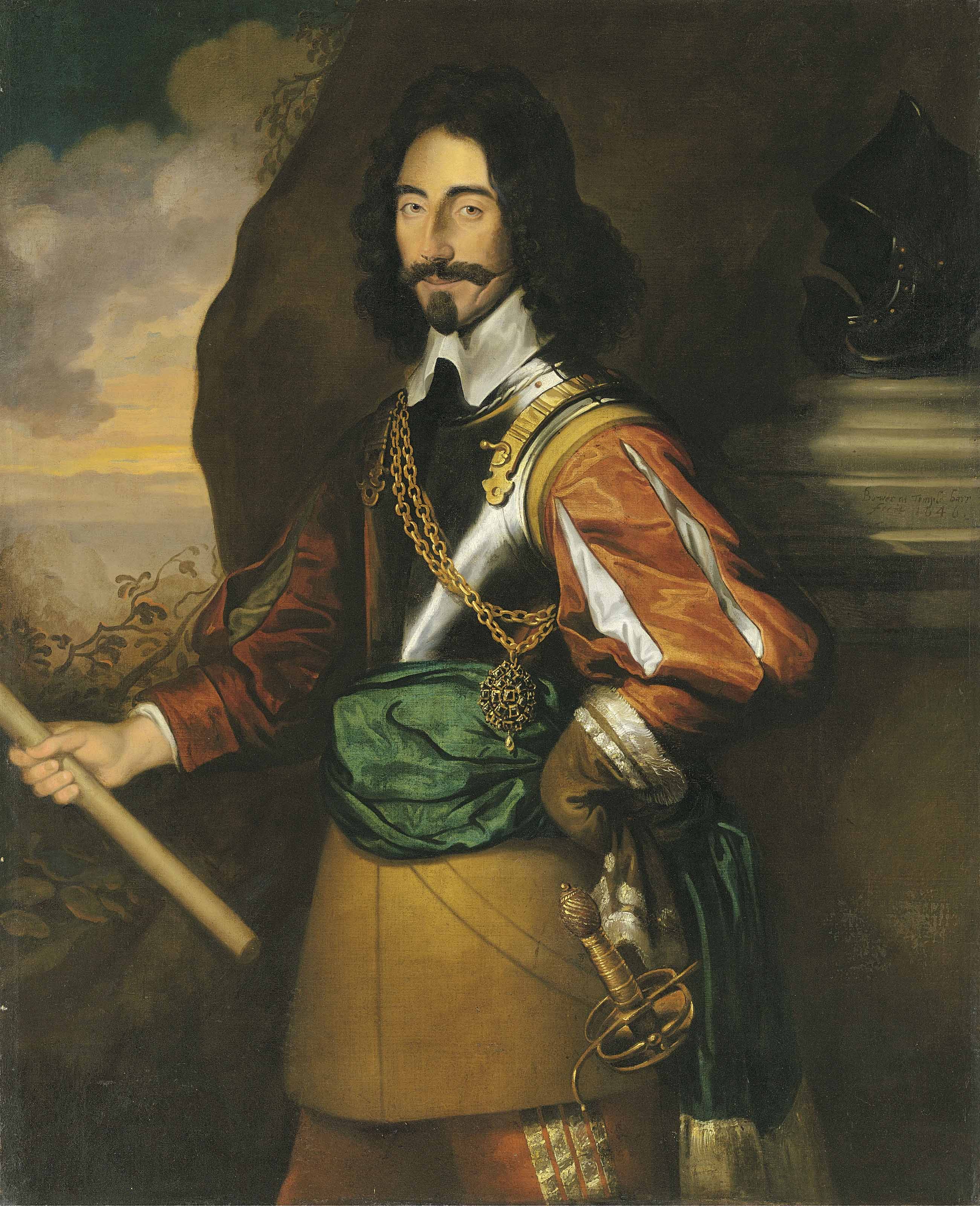 Edward Bower ( fl. London 1629-1667) , Portrait of Thomas Fairfax, 3rd ...