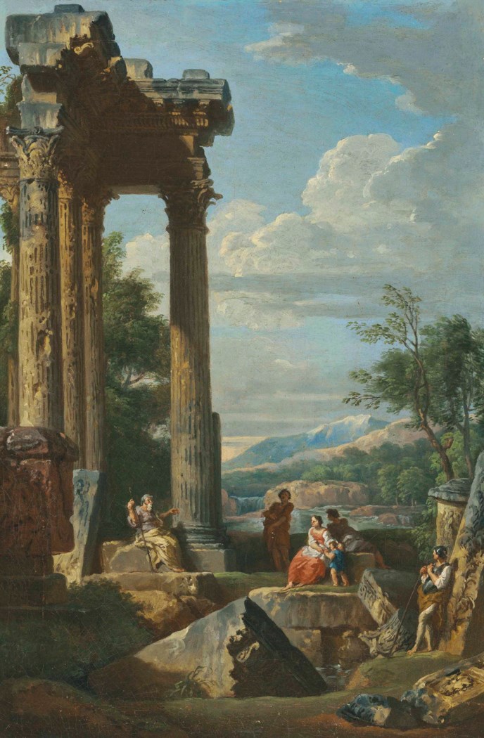 Giovanni Paolo Panini (Piacenza 1691-1765 Rome), An architectural ...