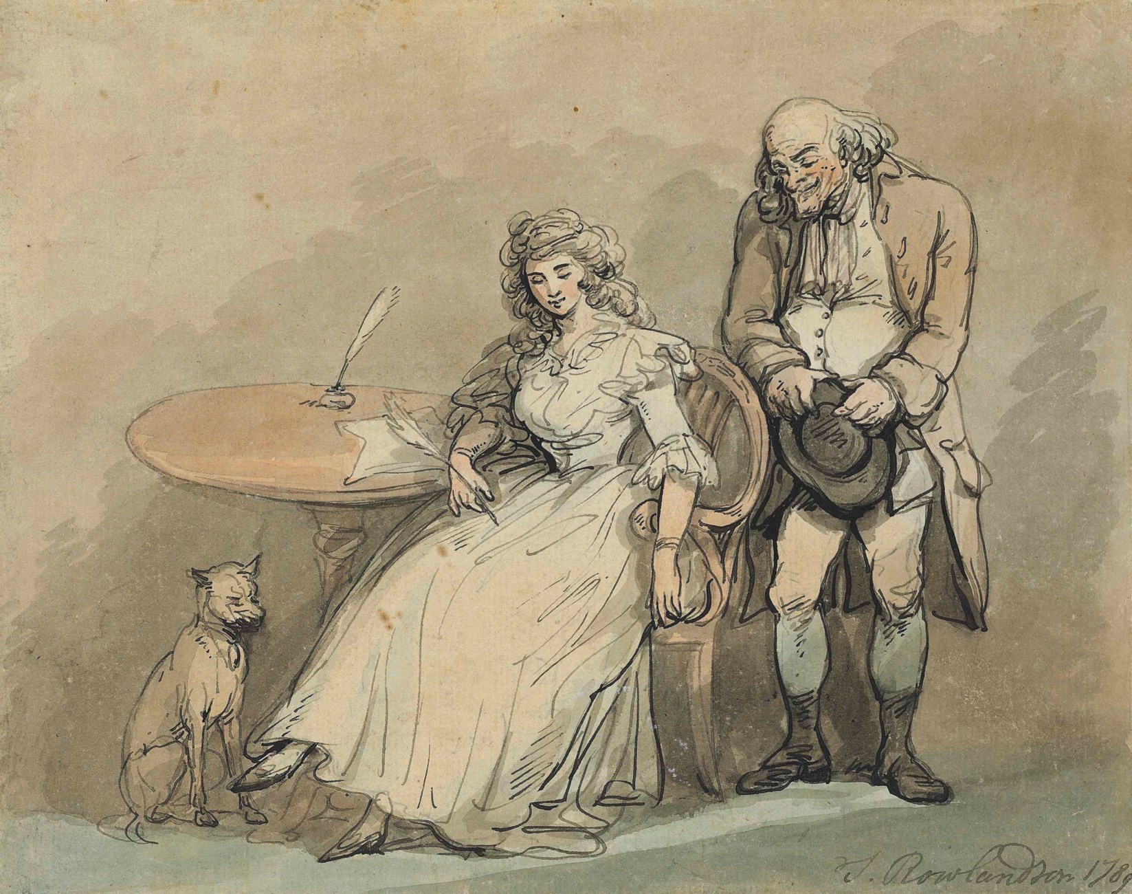 Thomas Rowlandson (London 1756-1827), The Suppliant | Christie's