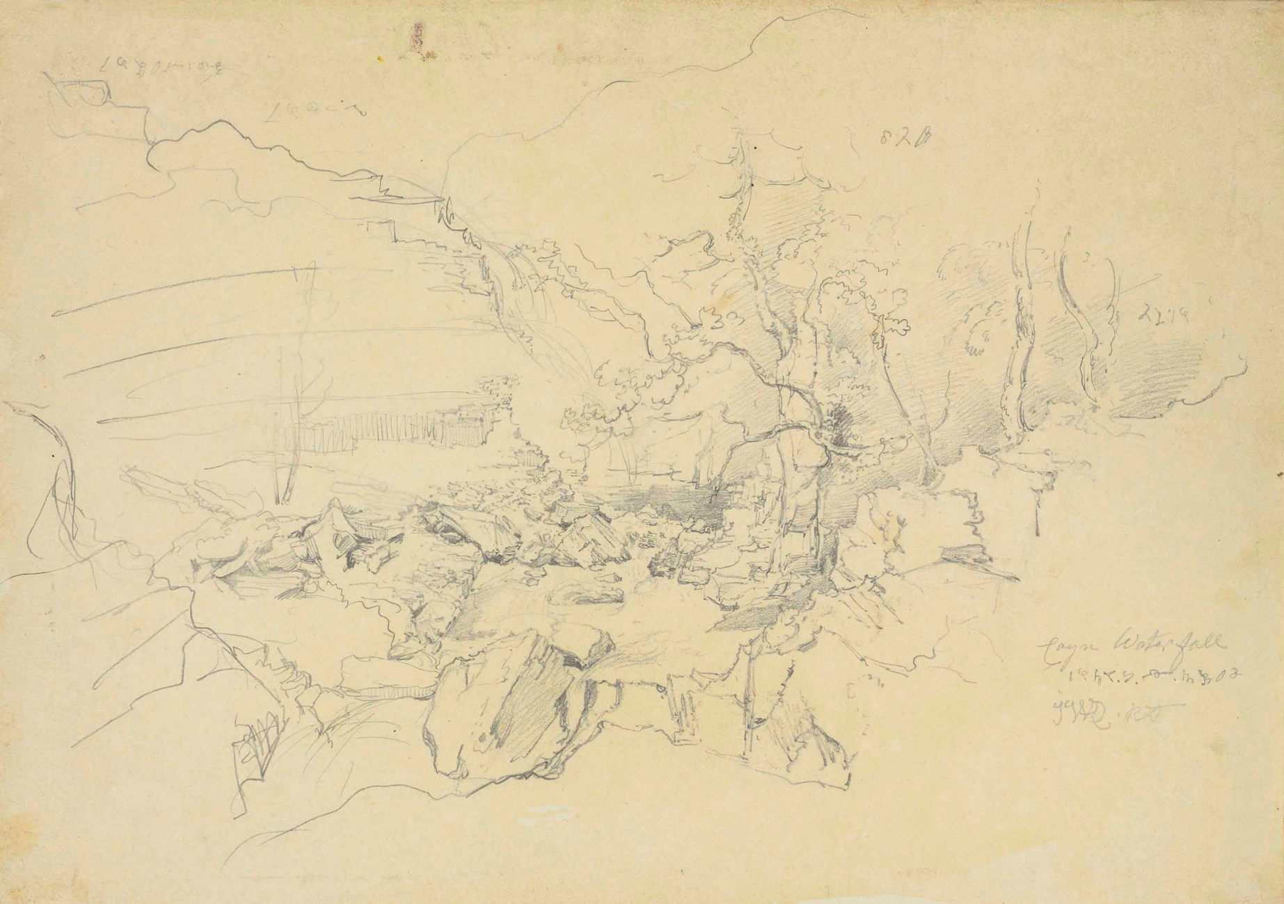 James Ward, R.A. (London 1769-1859 Cheshunt), Six landscapes in ...