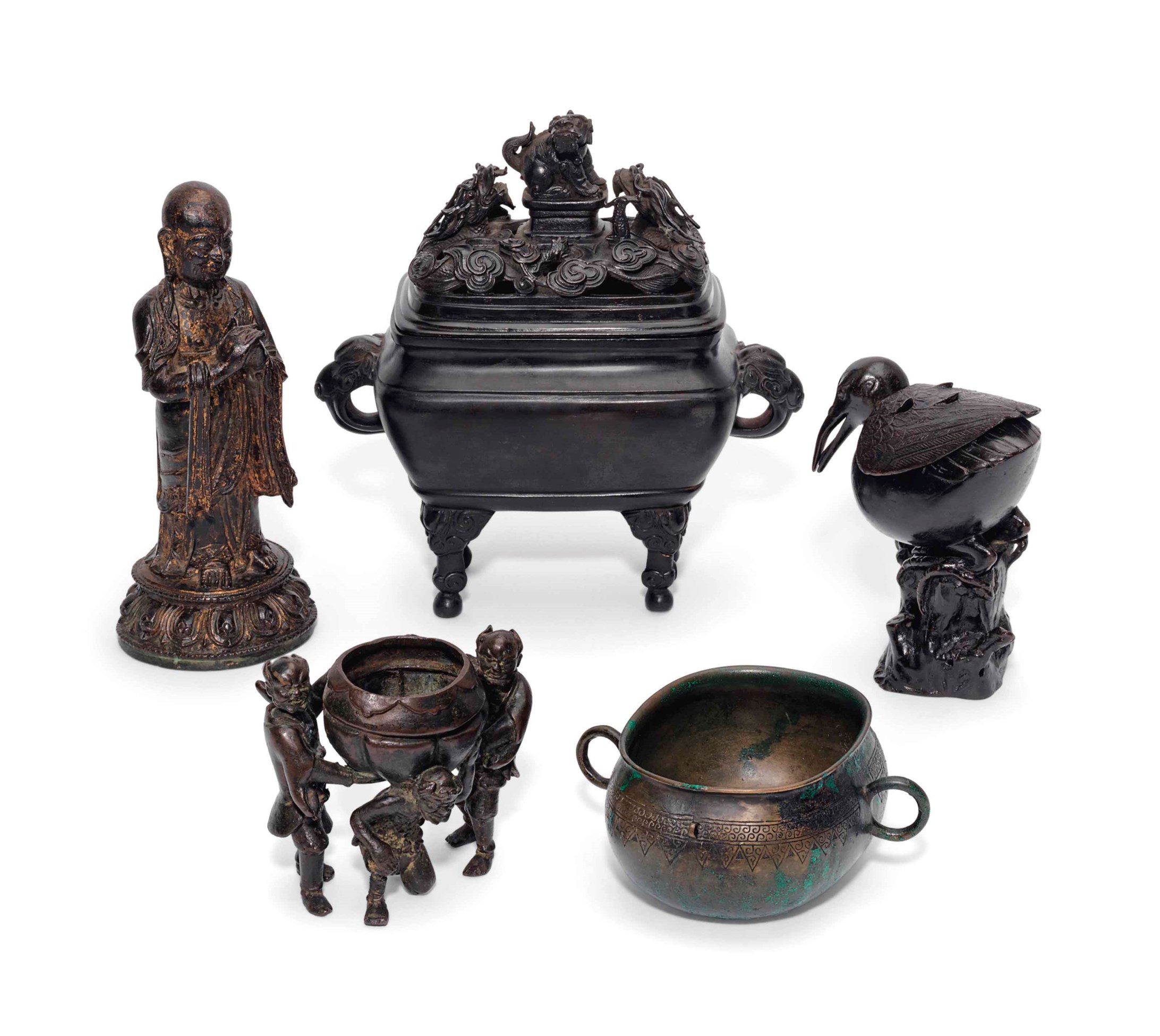 A COLLECTION OF MING AND QING DYNASTY BRONZES, 16TH-19TH CENTURY ...