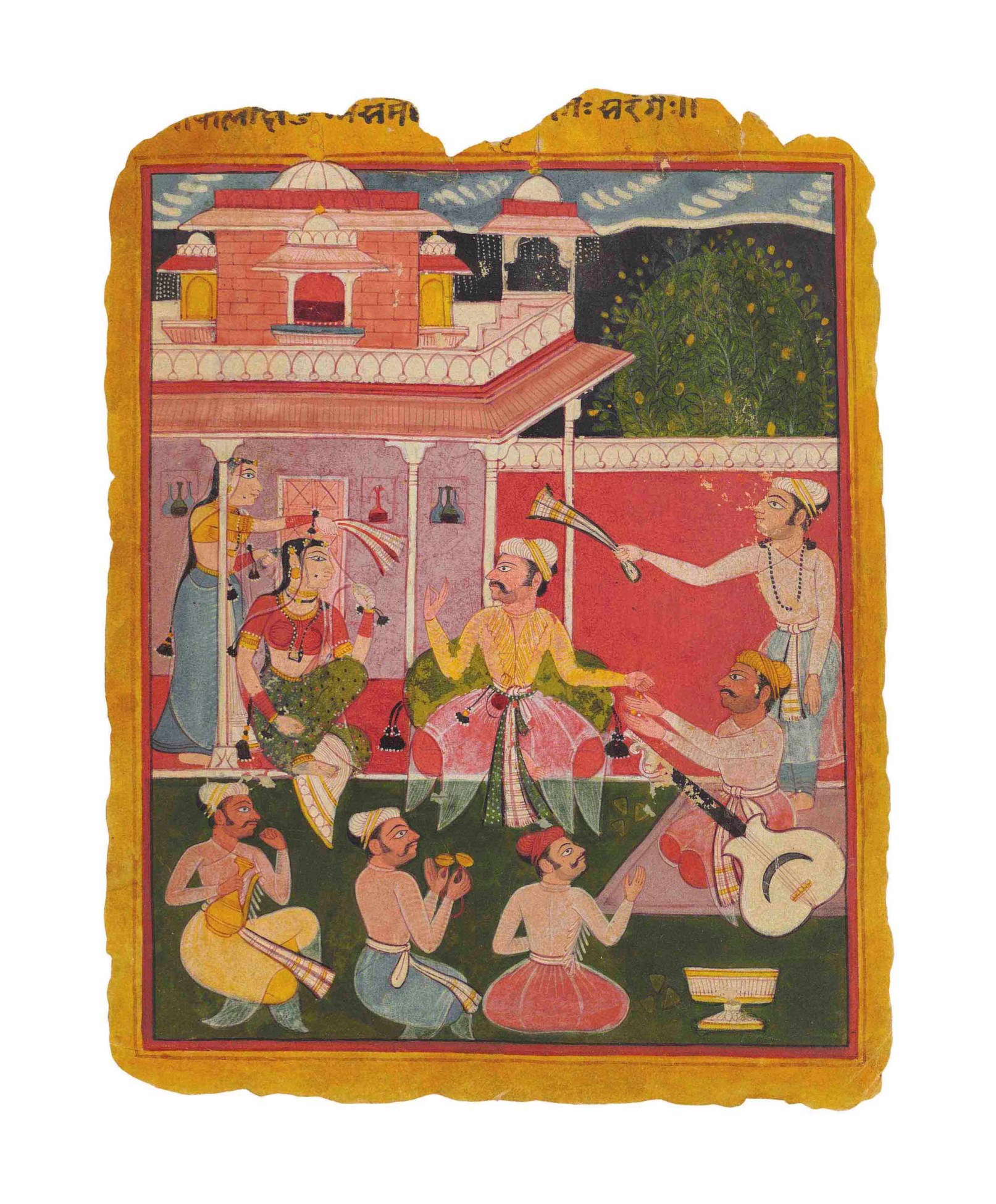 AN ILLUSTRATION TO A RAGAMALA SERIES