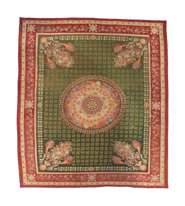 A LARGE EMPIRE AUBUSSON CARPET, EARLY 19TH CENTURY | Christie's