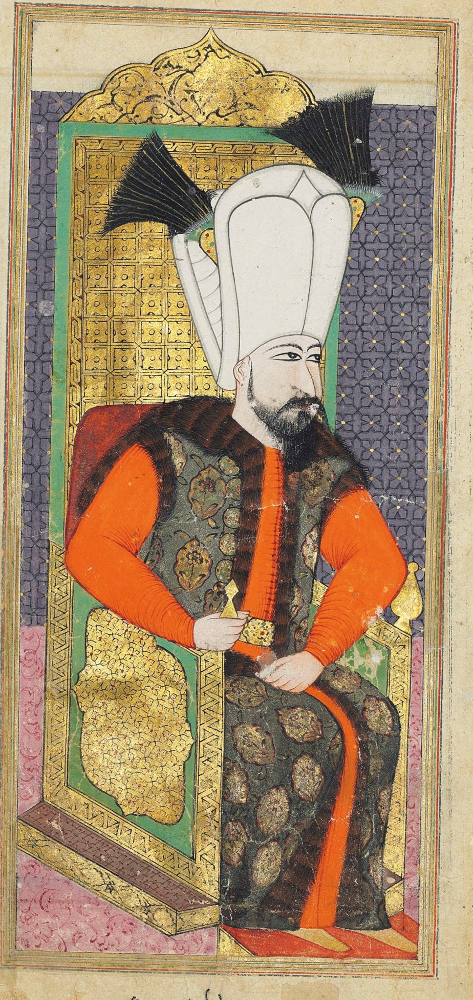 A PORTRAIT OF SULTAN MEHMET IV (R.1648-87)