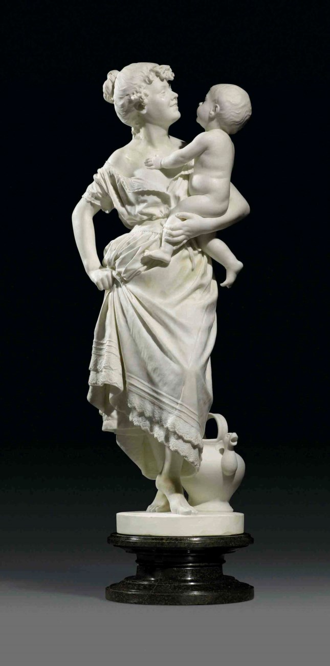 ANTONIO FRILLI (ITALIAN, ?-1892), The Young Mother | Christie's