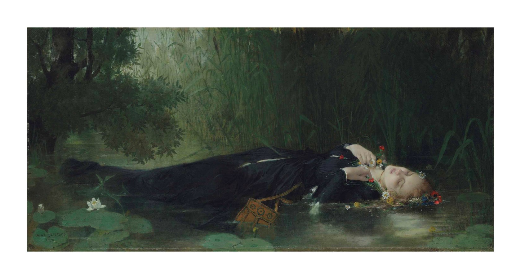 Jean-Baptiste (James) Bertrand (French, 1823-1887), Ophelia | Christie's