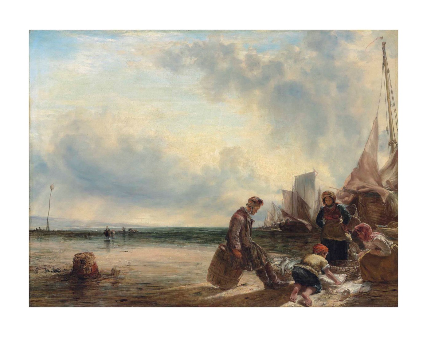 William Collins, R.A. (1788-1847), Morning - Boulogne | Christie's