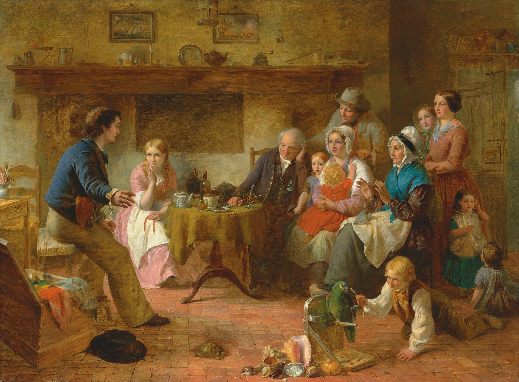 Thomas Brooks (1818-1891), Relating the perils of a first long cruise ...