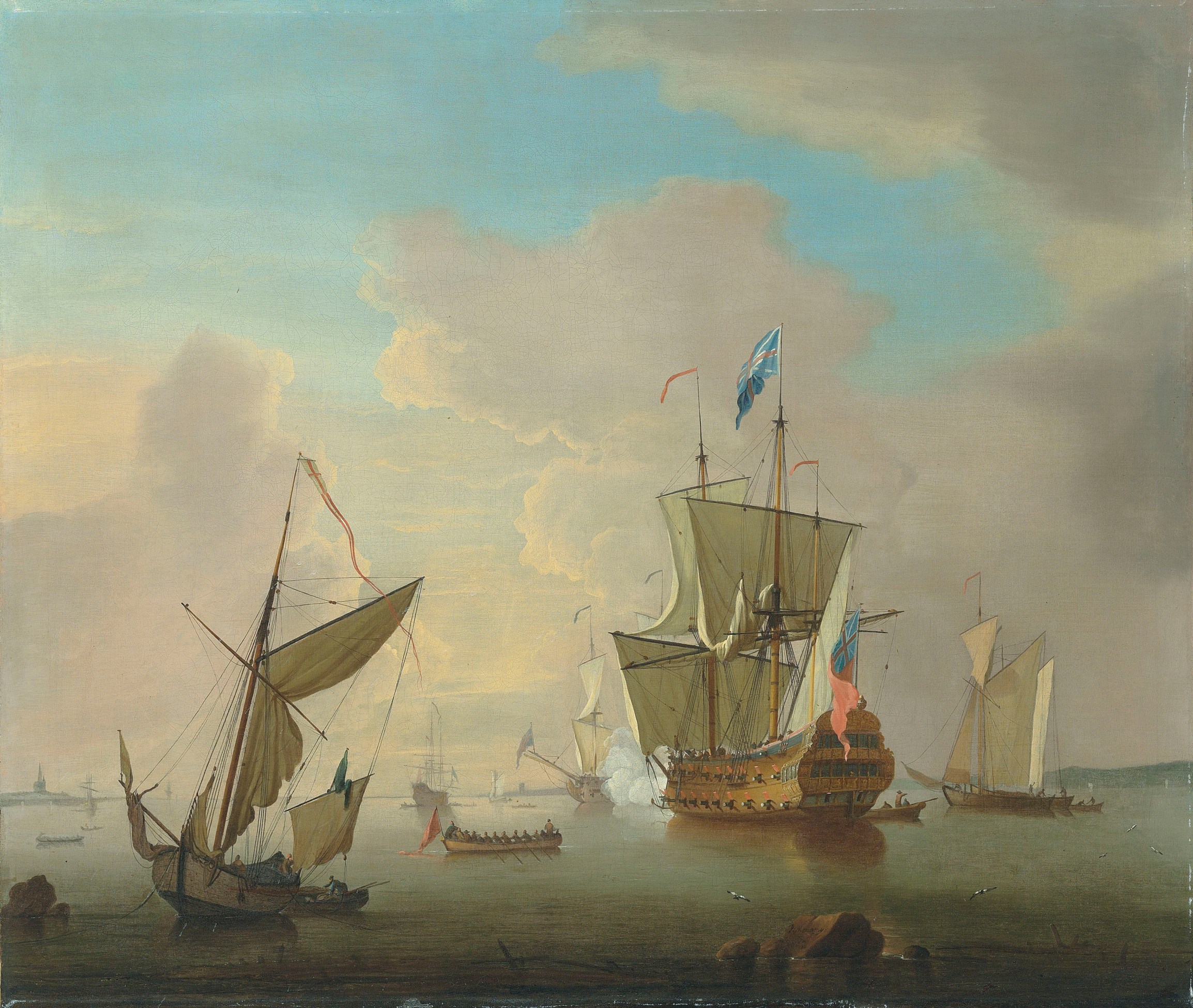 Peter Monamy (1681-1749), The morning gun | Christie's