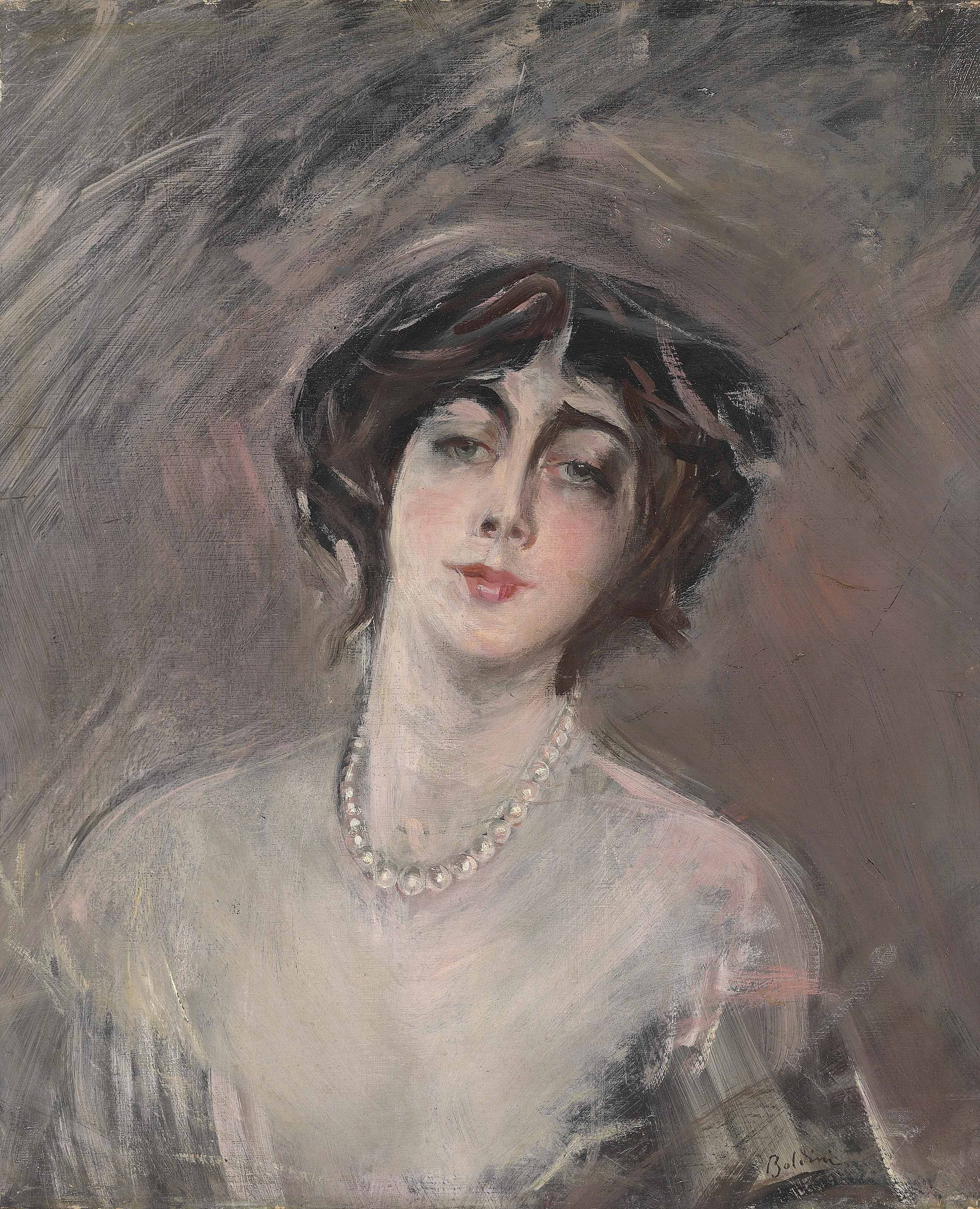 Giovanni Boldini (Italian, 1842-1931) , Donna Franca Florio | Christie's