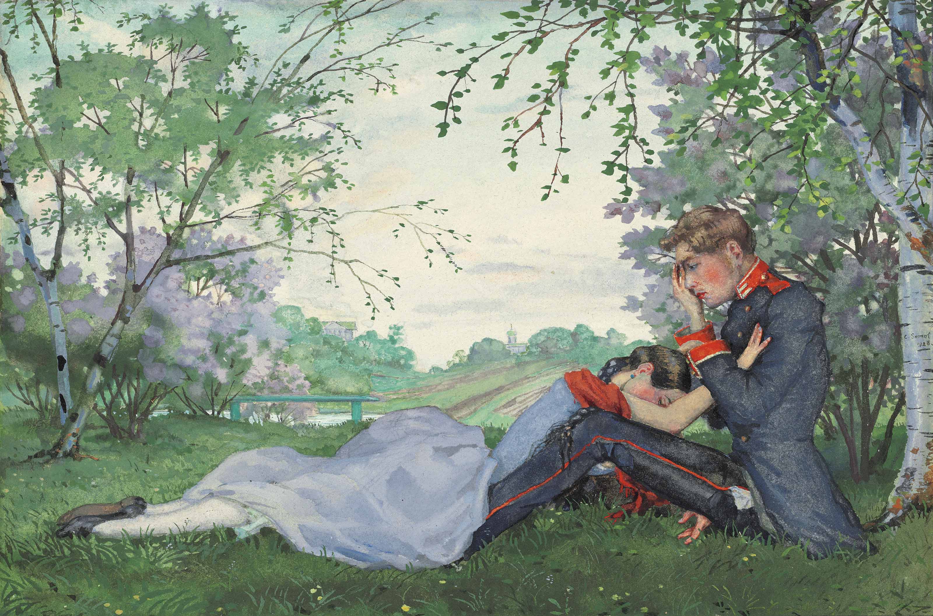 Konstantin Somov: upcoming auctions, appraisal insights and free art ...