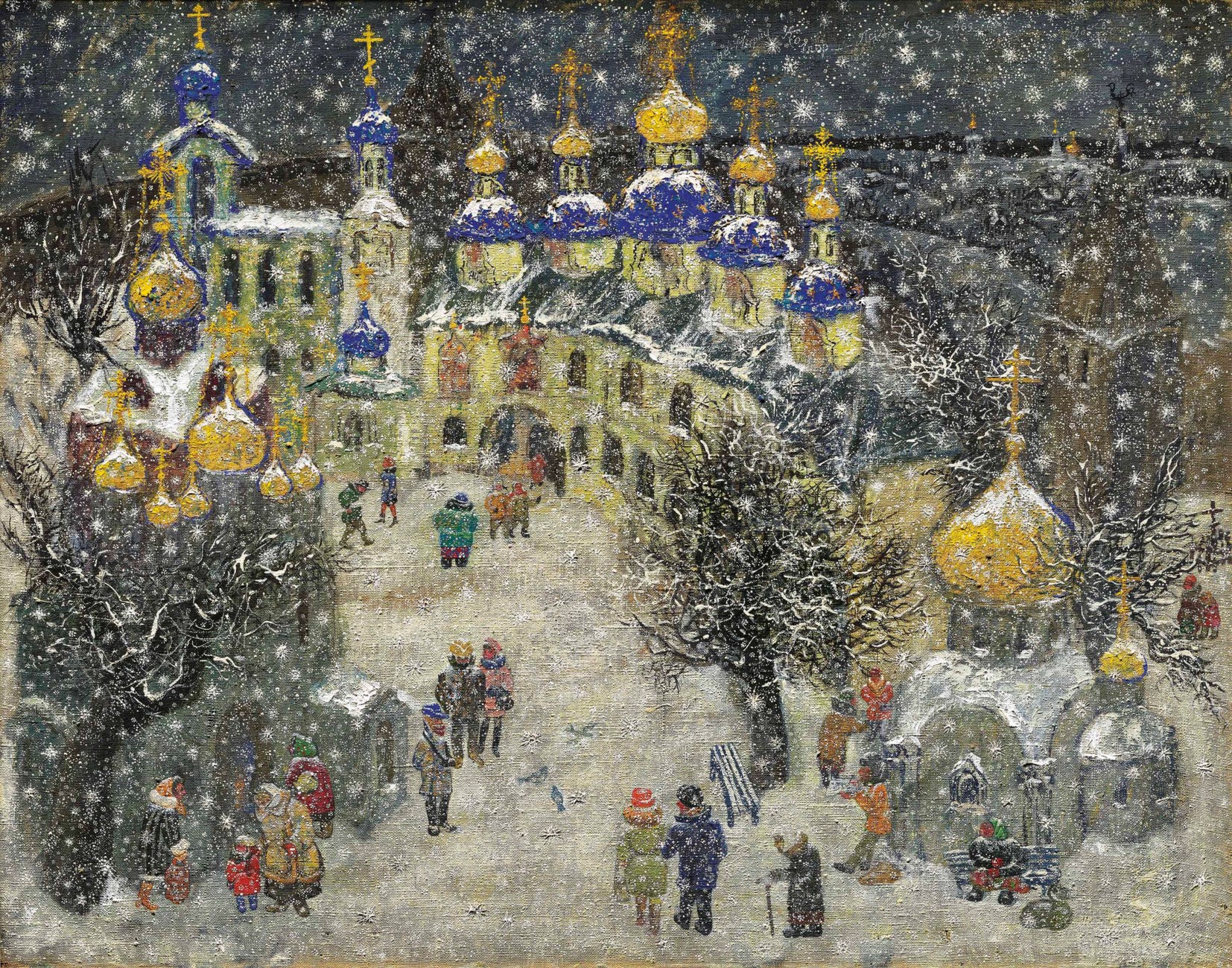 Vasily Sitnikov (1915-1987), Kremlin under the snow | Christie's