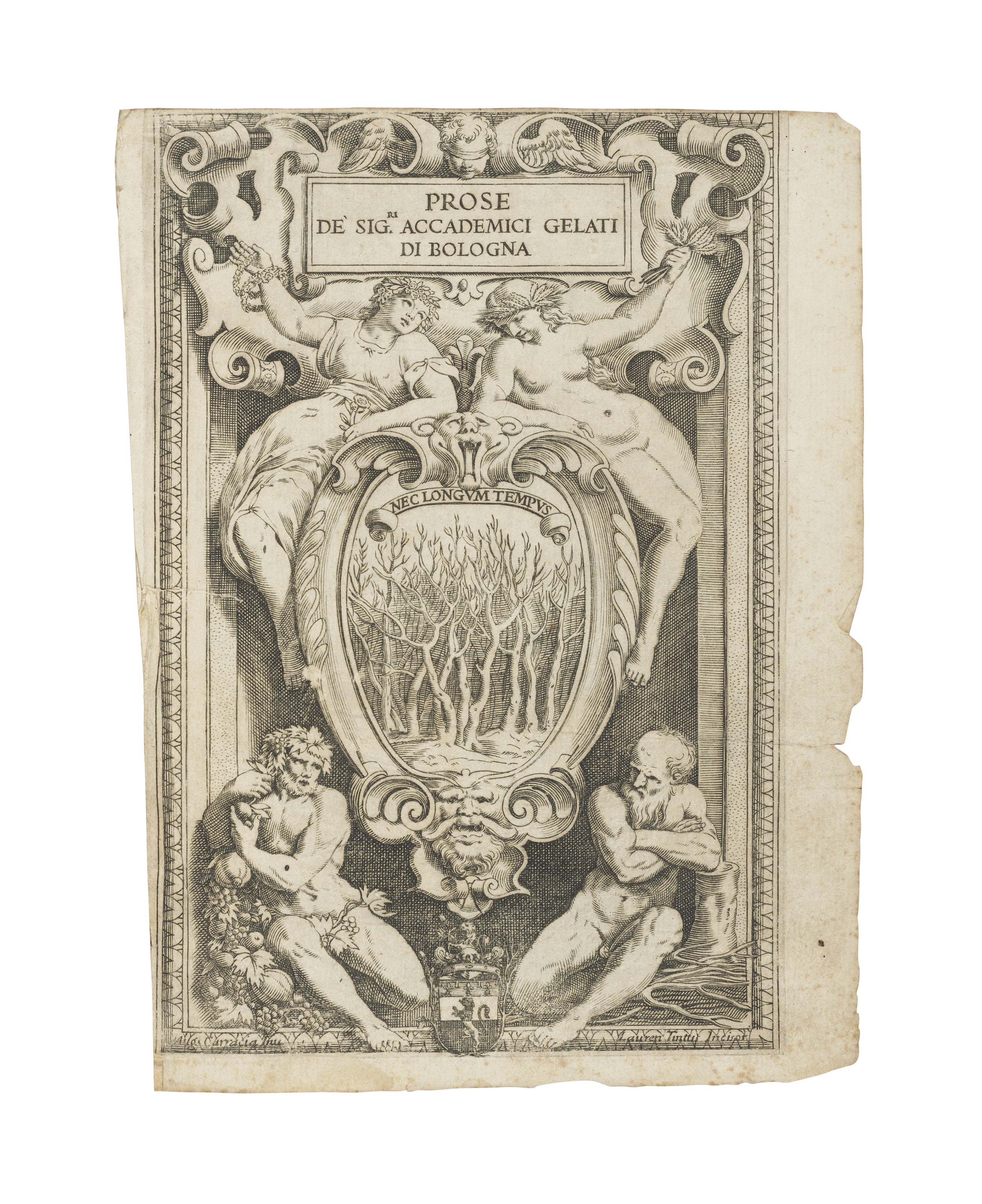 MONTANARI, Geminiano (1633-1687, contributor) -- ACCADEMIA DEI GELATI ...