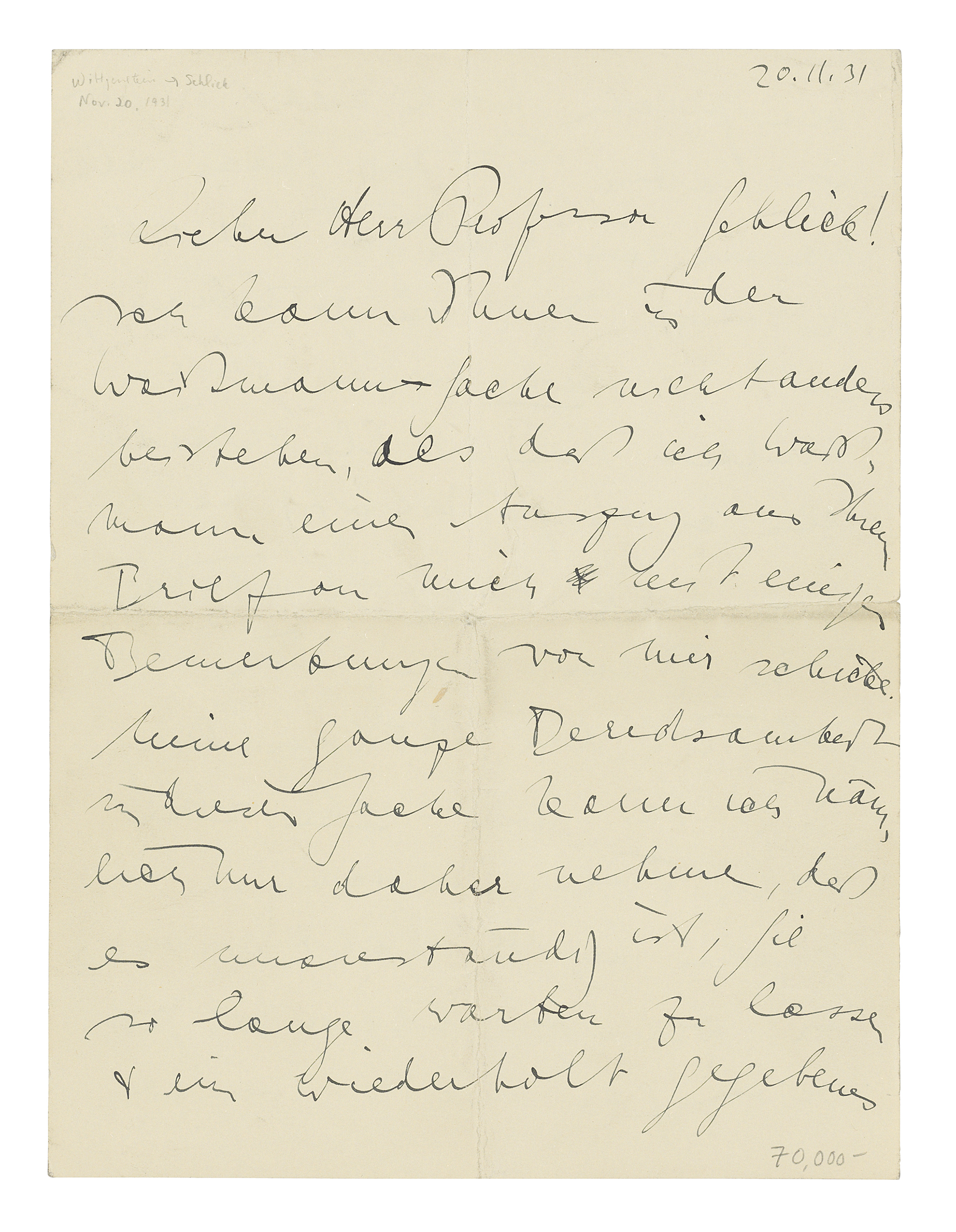 Ludwig Wittgenstein: upcoming auctions, appraisal insights and free art ...