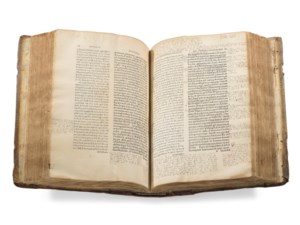 BIBLE – New Testament, Greek and Latin. Novum Instrumentum omne ...