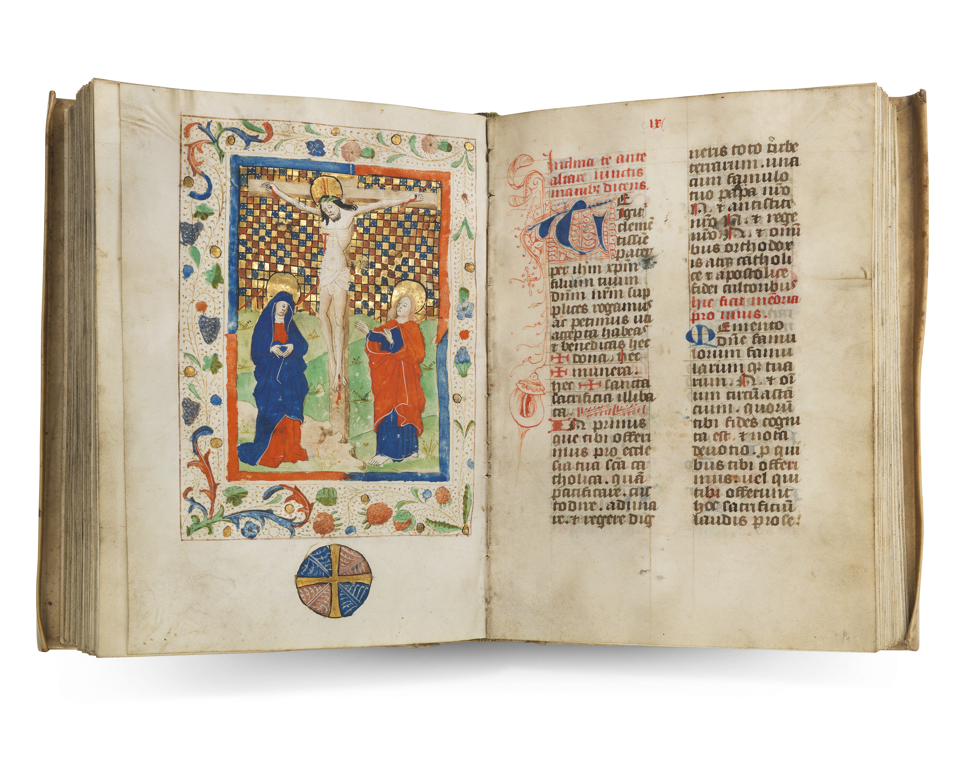 MISSAL, in Latin, illuminated manuscript on vellum [Brabant, perhaps ...