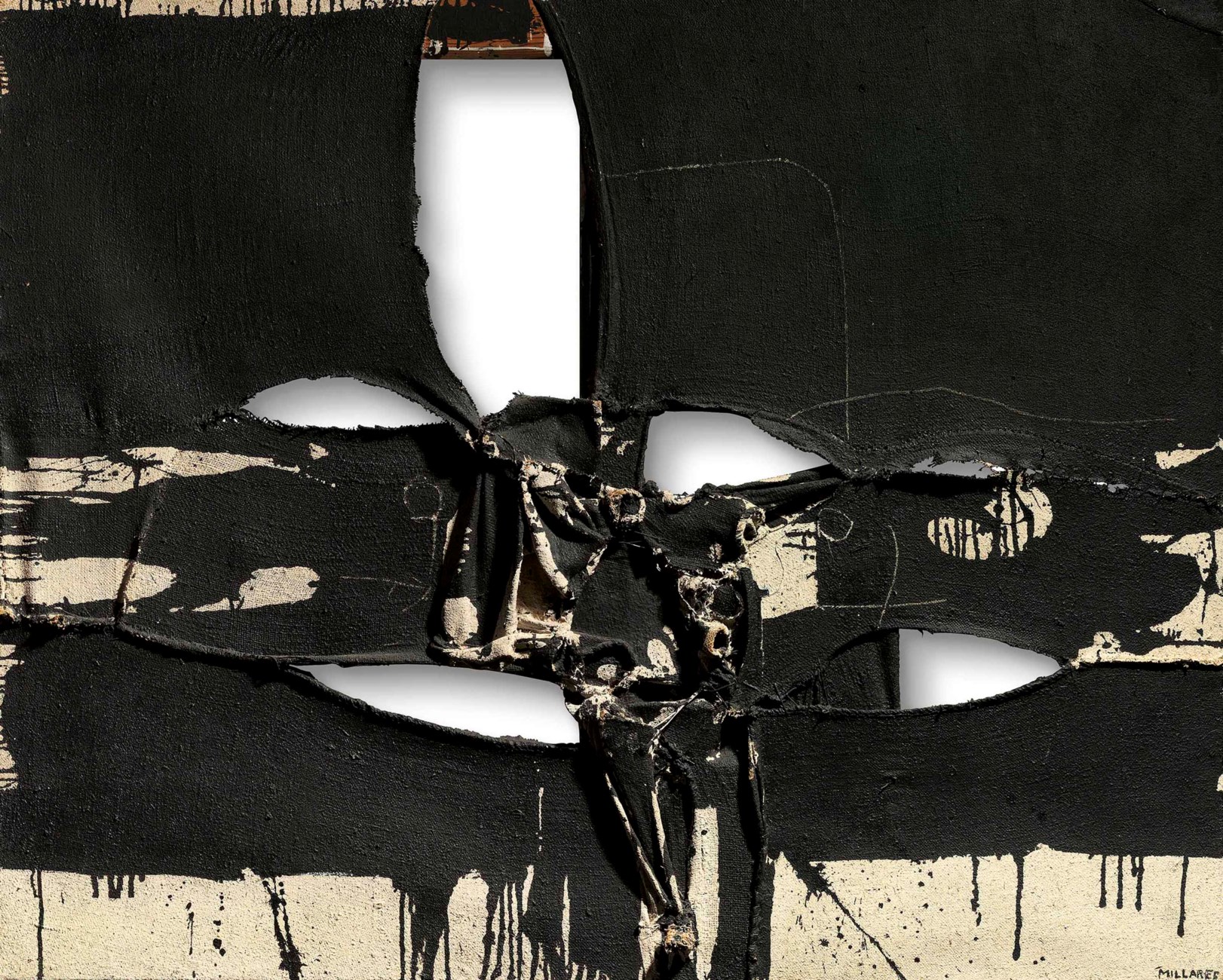 Manolo Millares (1926-1972), Cuadro 121 | Christie's