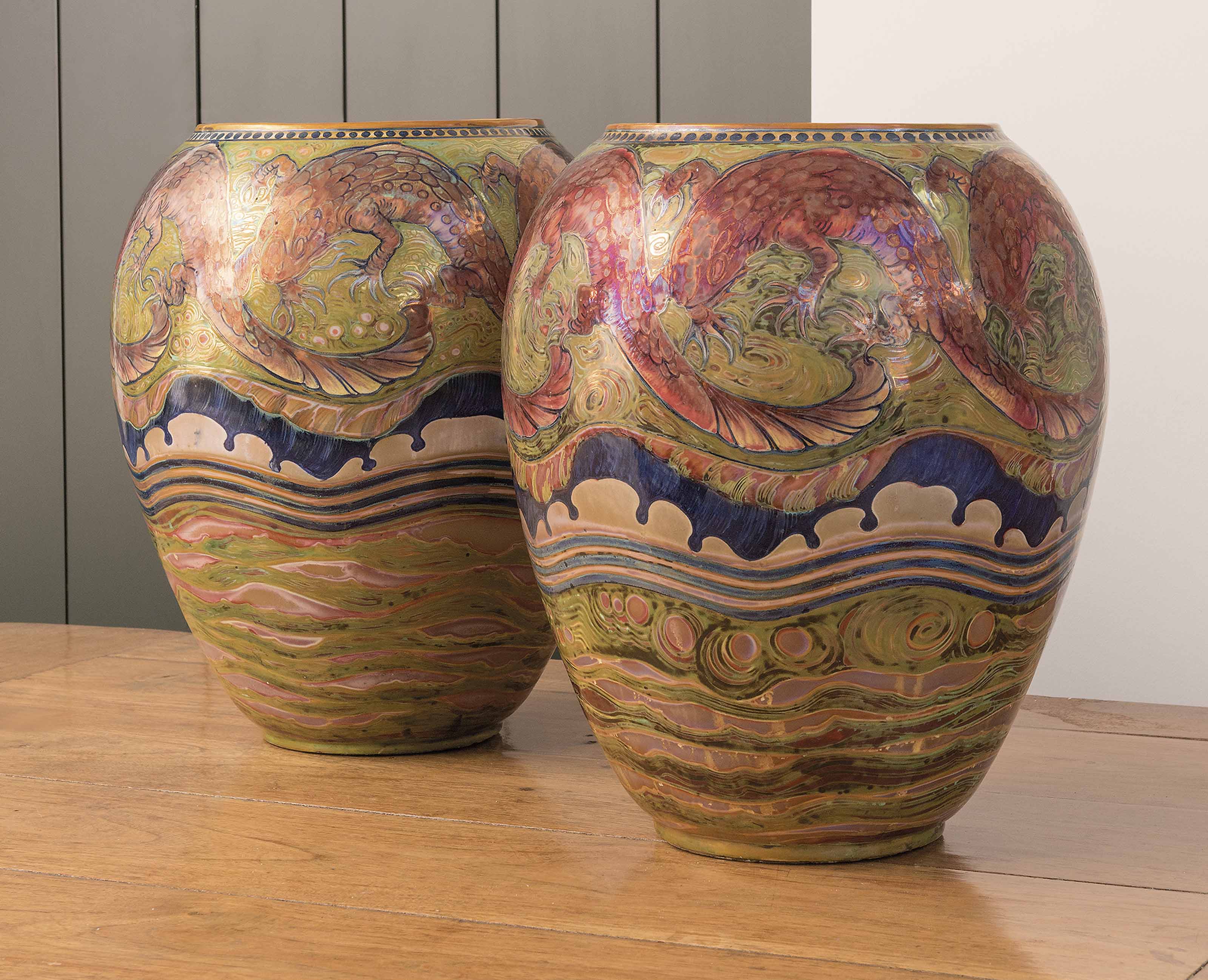 WILLIAM DE MORGAN (1839-1917), A VASE, CIRCA 1890 | Christie's