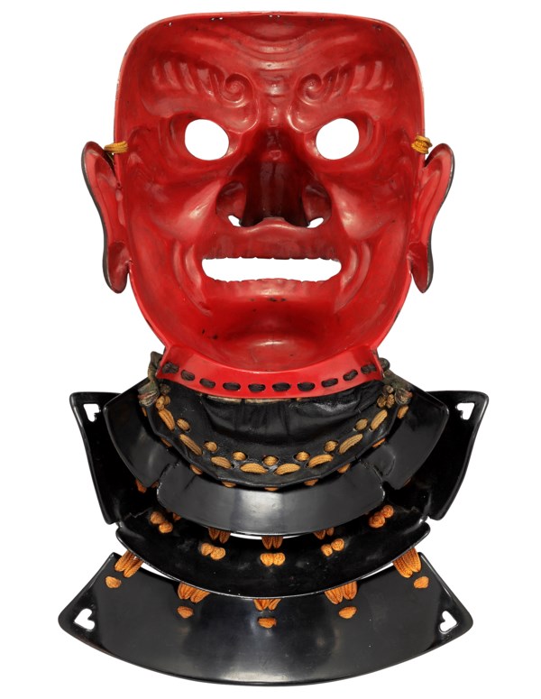 A TENGU IRON SOMEN [FULL-FACE MASK], SIGNED RYU (FUKUTAKE ICHIRO ...