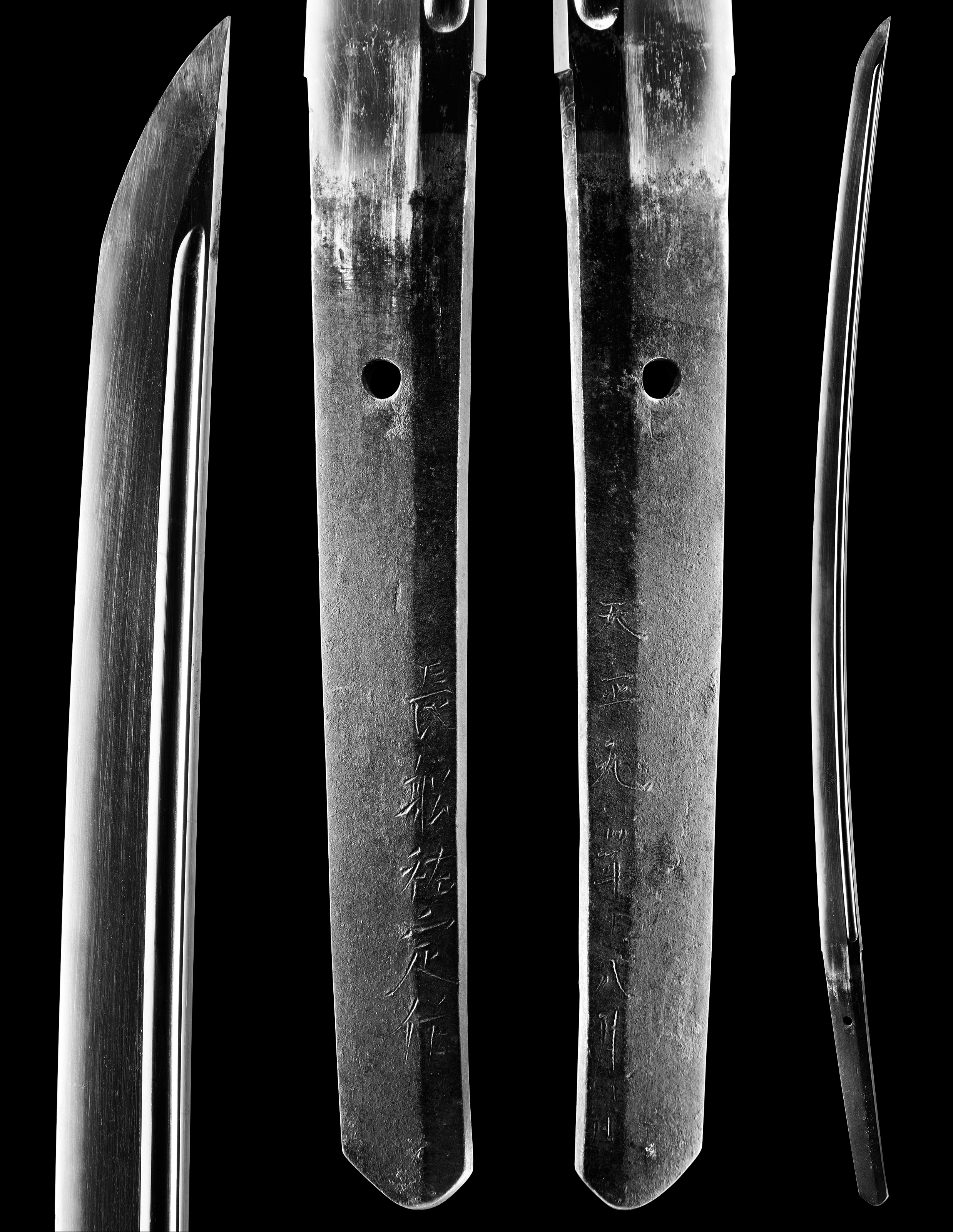 A BIZEN KATANA, SIGNED OSAFUNE SUKESADA SAKU, DATED TENSHO GANNEN ...