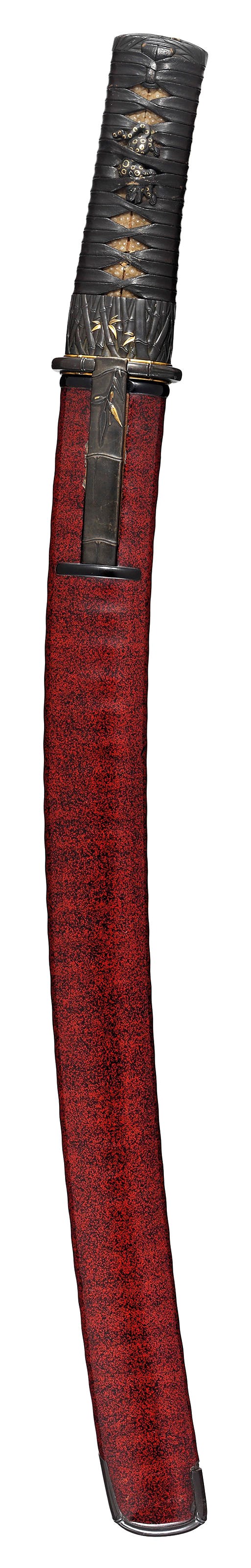 A HIRA-ZUKURI WAKIZASHI IN KOSHIRAE, MUROMACHI PERIOD (16TH CENTURY ...